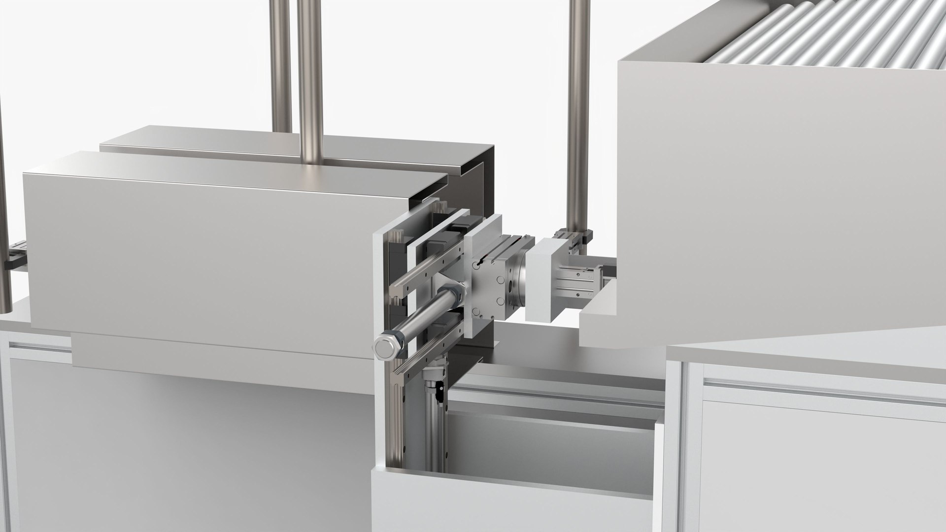 Automatic Pipe Bending Machine 3D Model - TurboSquid 2022135