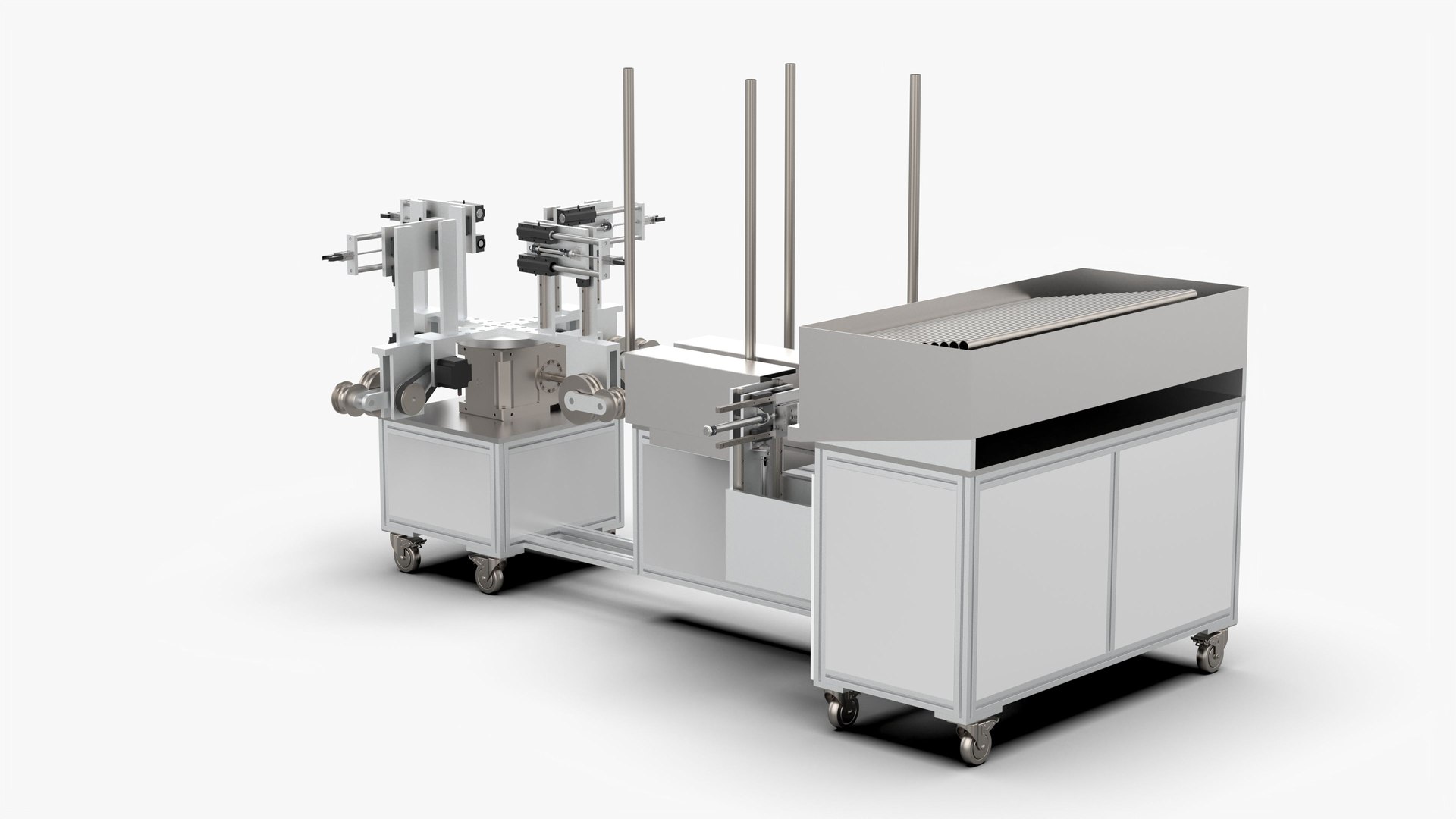 Automatic Pipe Bending Machine 3D Model - TurboSquid 2022135