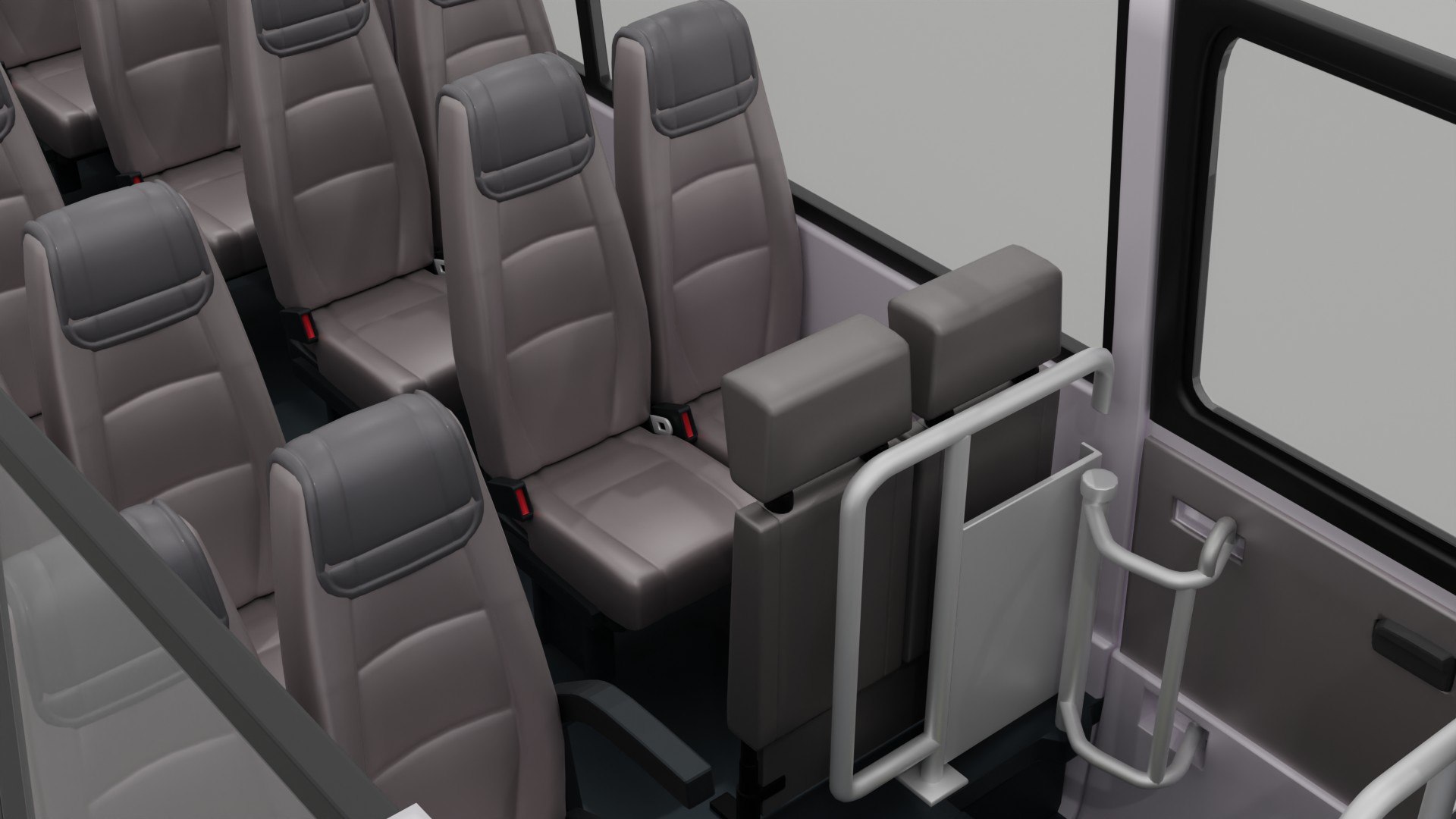 Fuso Rosa MiniBus 3D Model - TurboSquid 2135469