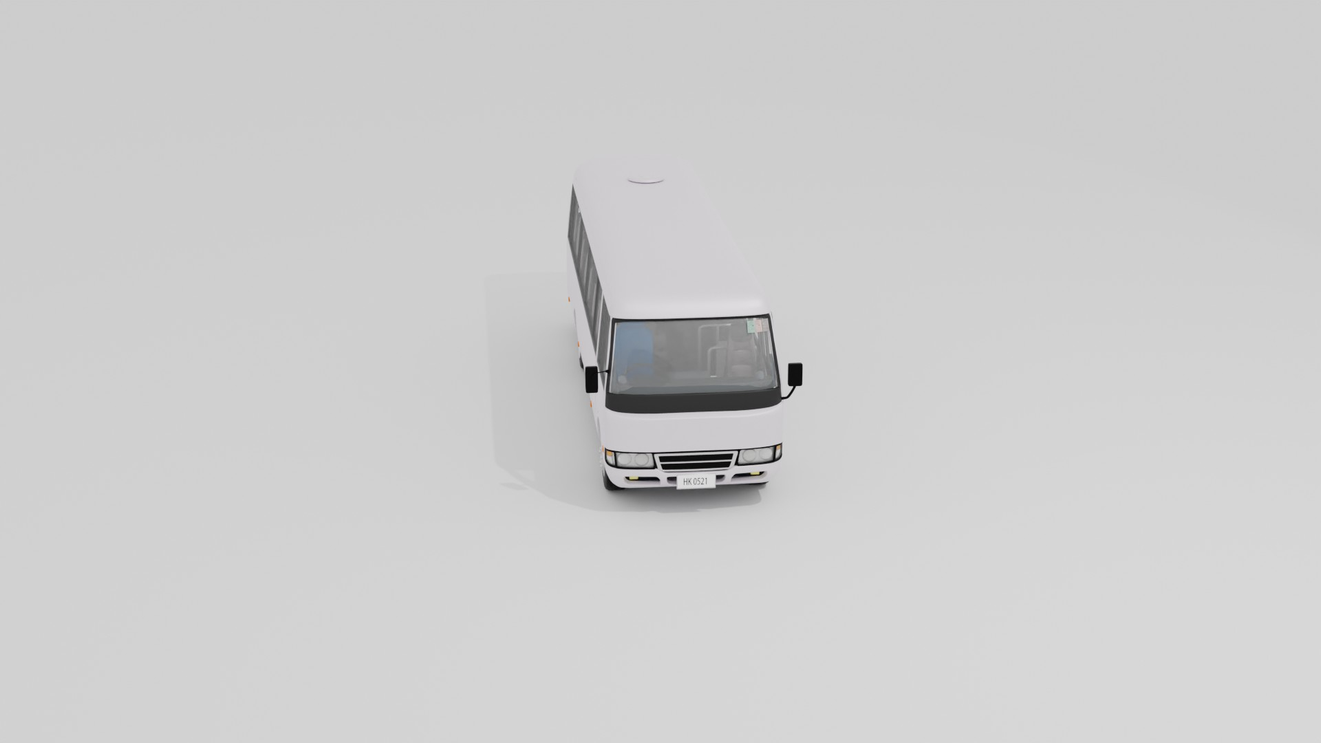 Fuso Rosa MiniBus 3D Model - TurboSquid 2135469
