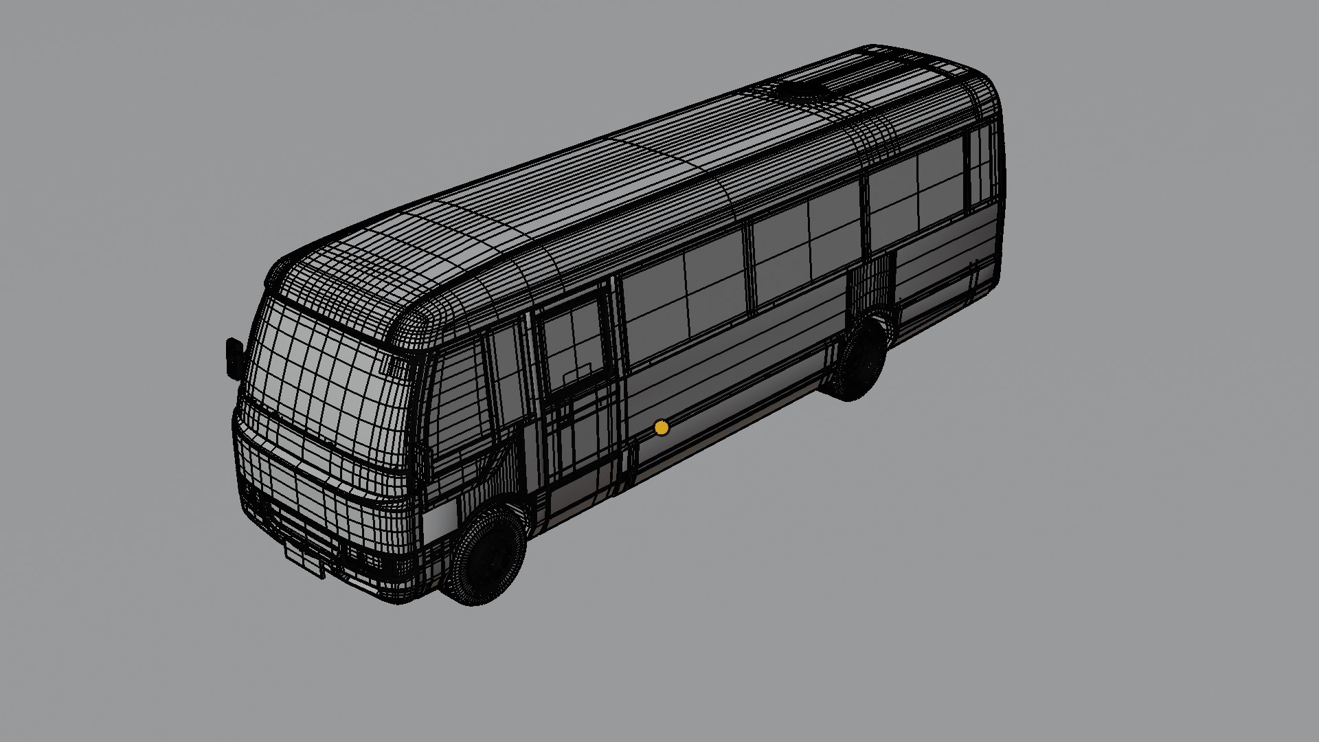 Fuso Rosa MiniBus 3D Model - TurboSquid 2135469
