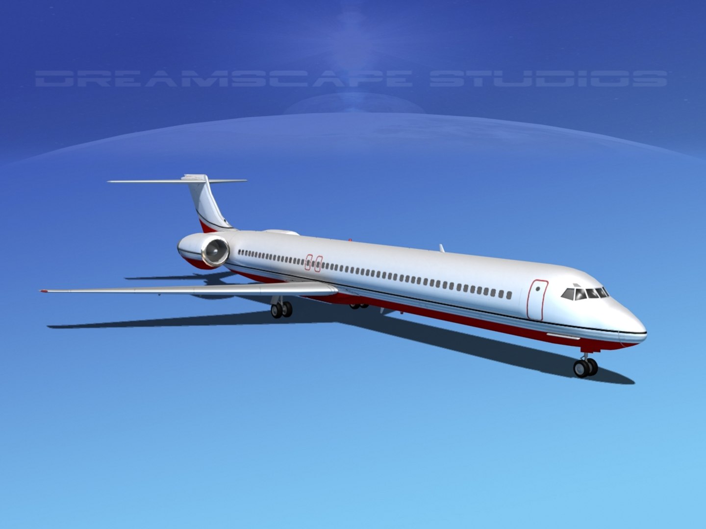 3d mcdonnell douglas md-80