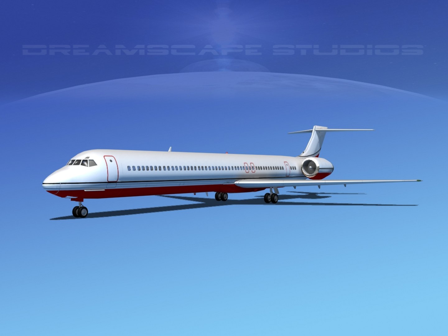 3d mcdonnell douglas md-80