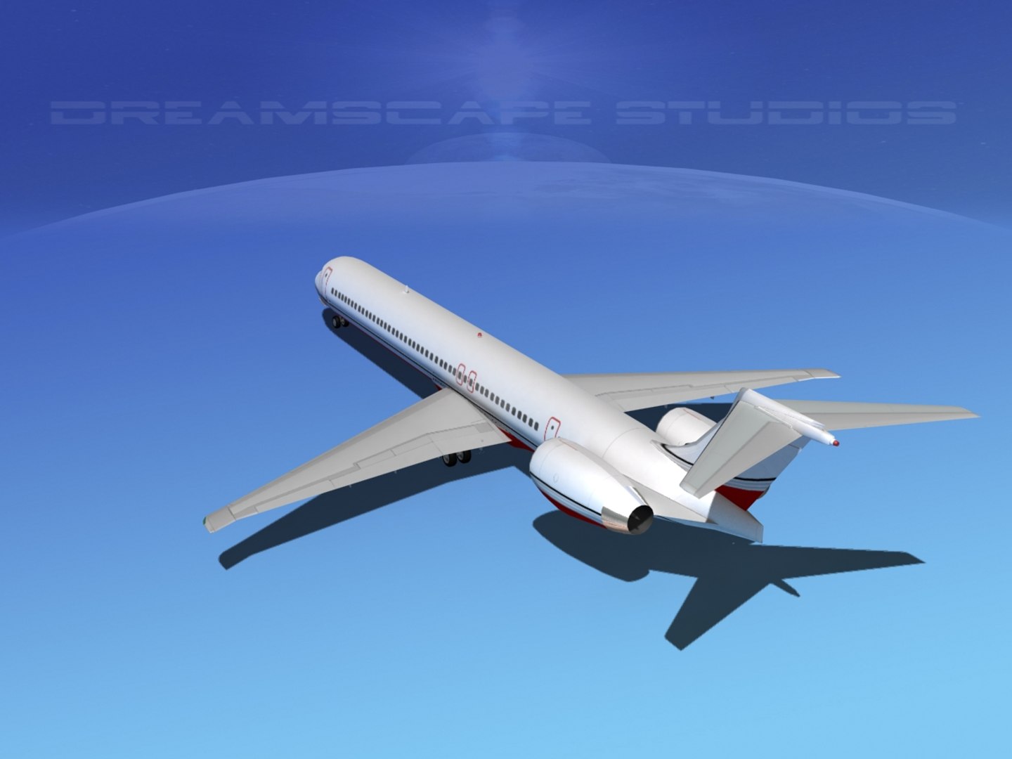 3d mcdonnell douglas md-80