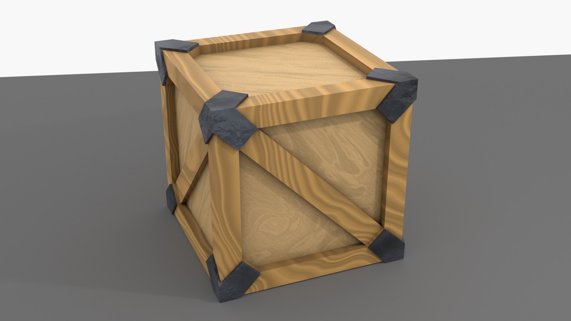 3 Simple Crates 3D Model - TurboSquid 1993148