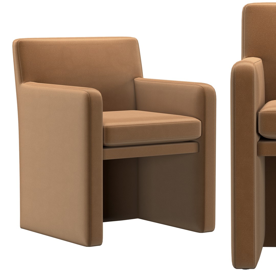 3D MATTIA ARMCHAIR ITALIAN TRAVERTINE TABLE - TurboSquid 1926077