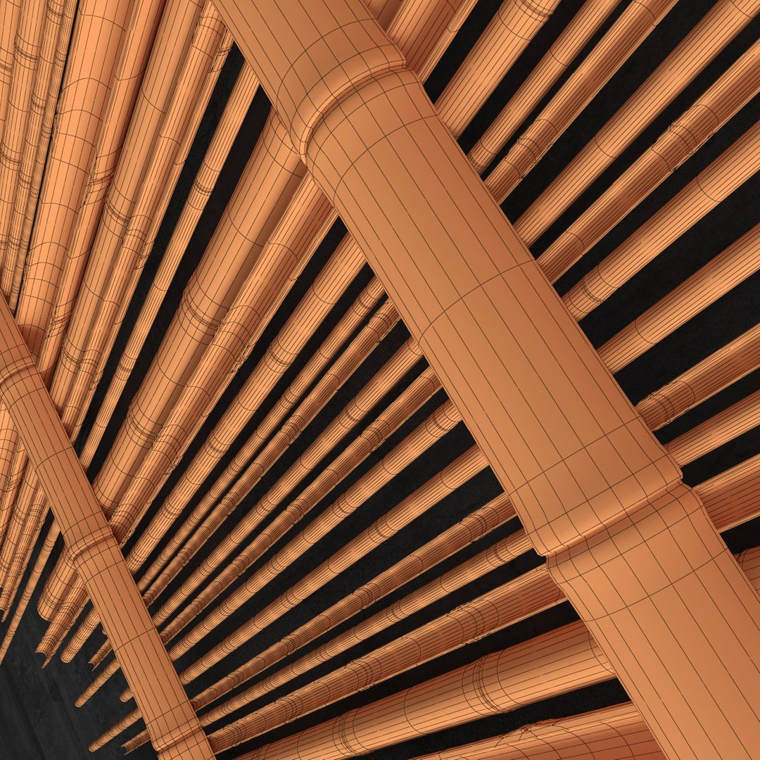 Decor Bamboo Model - TurboSquid 1592479