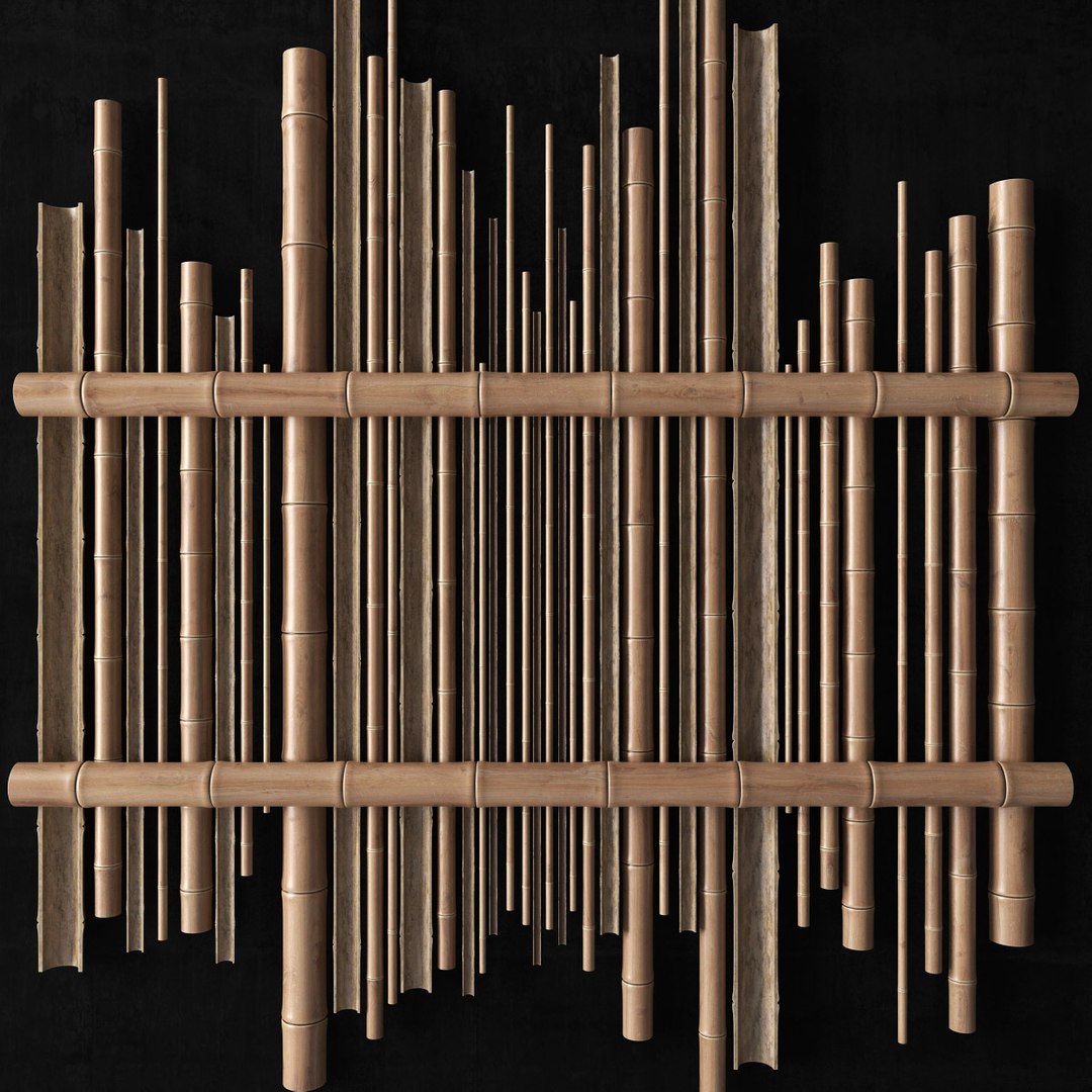 Decor Bamboo Model - TurboSquid 1592479