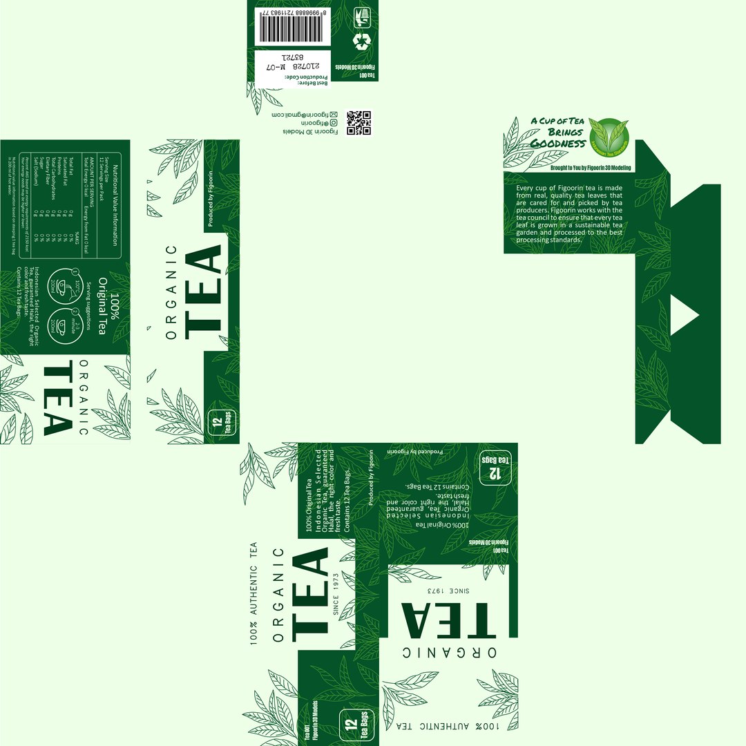 Tea 001 3D - TurboSquid 2238562