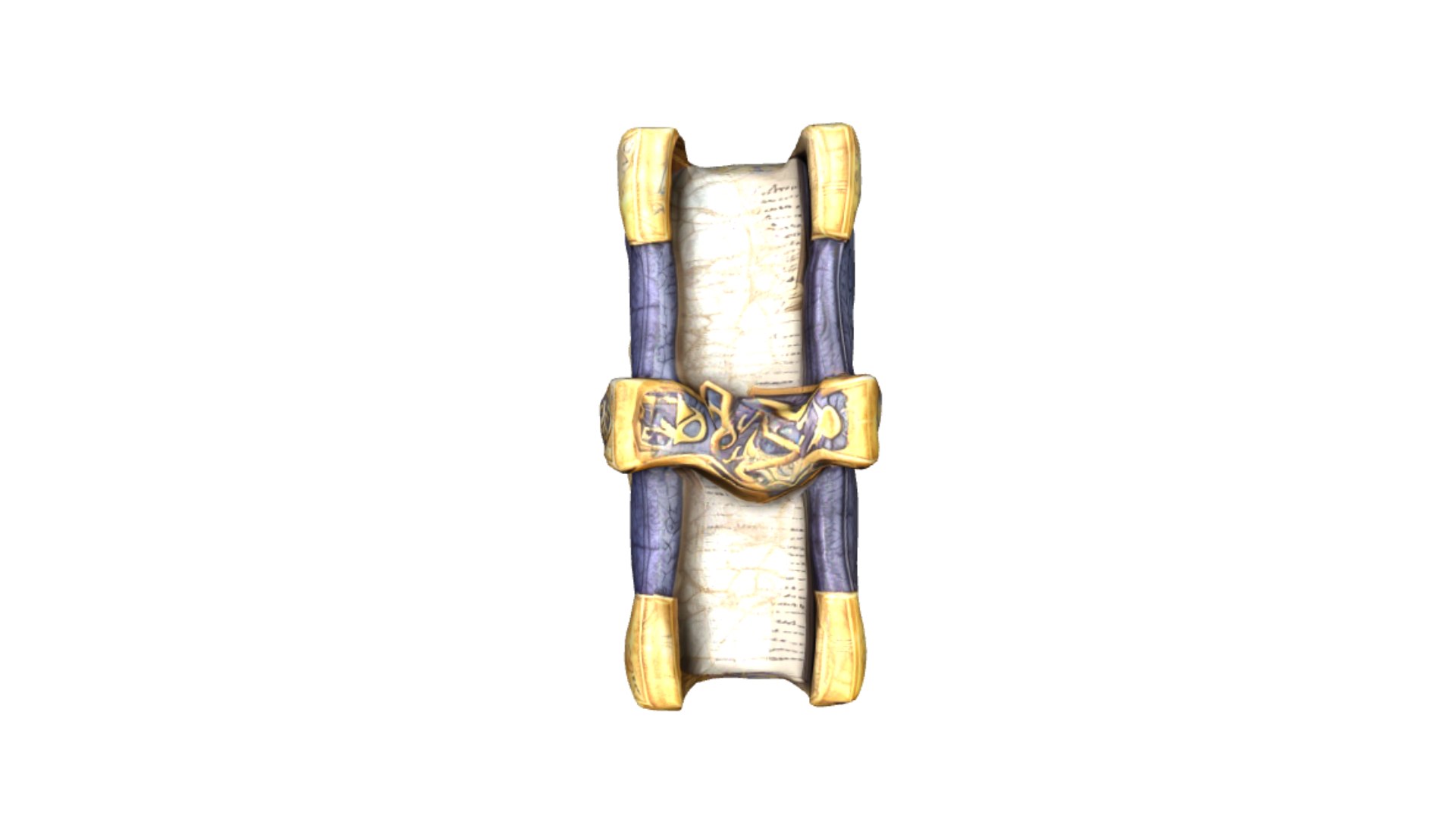 Fantasy Spell Book 3D Model - TurboSquid 2207350