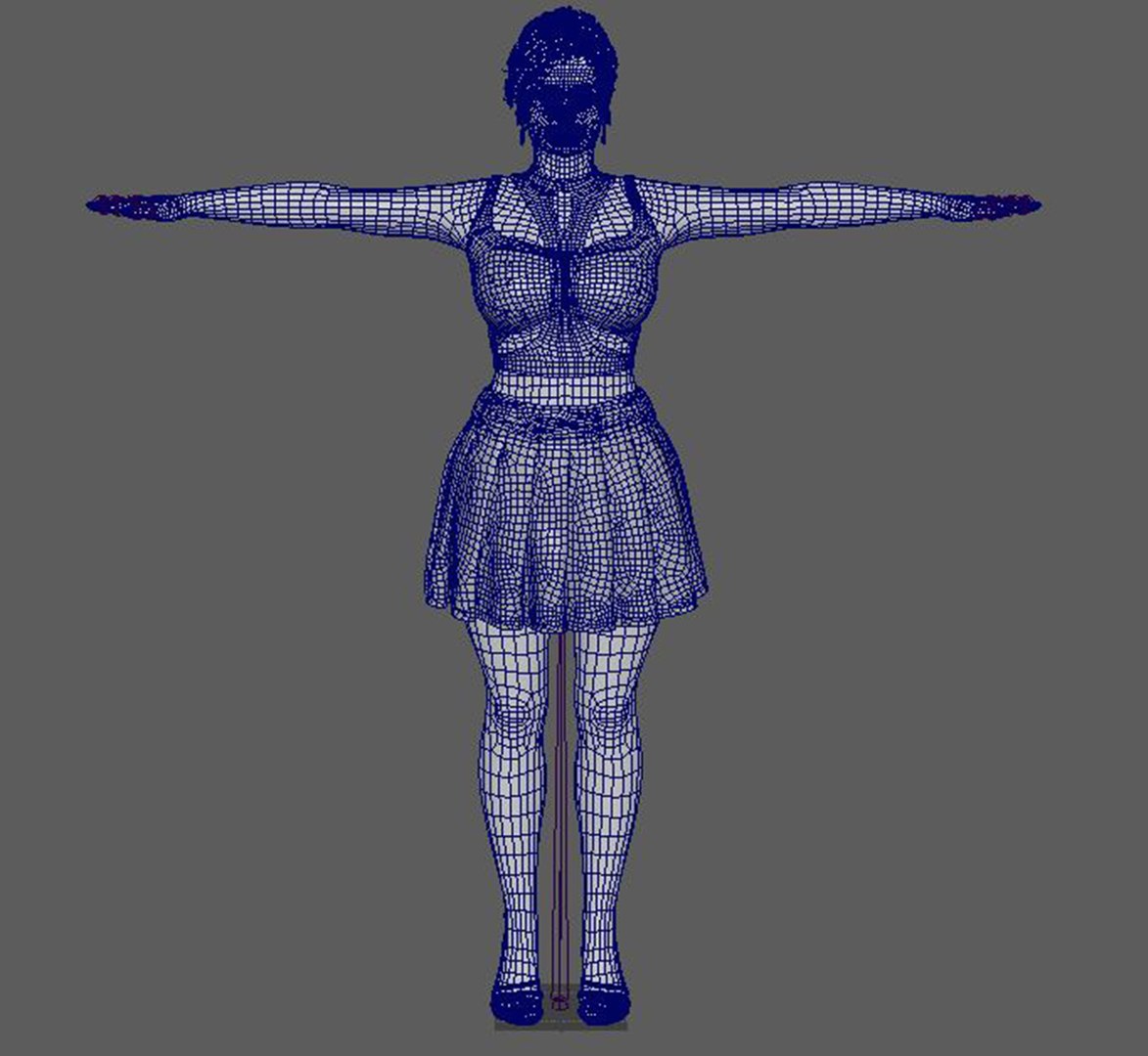 Nicki Minaj Character 3D Model Low-poly Model - TurboSquid 2313654