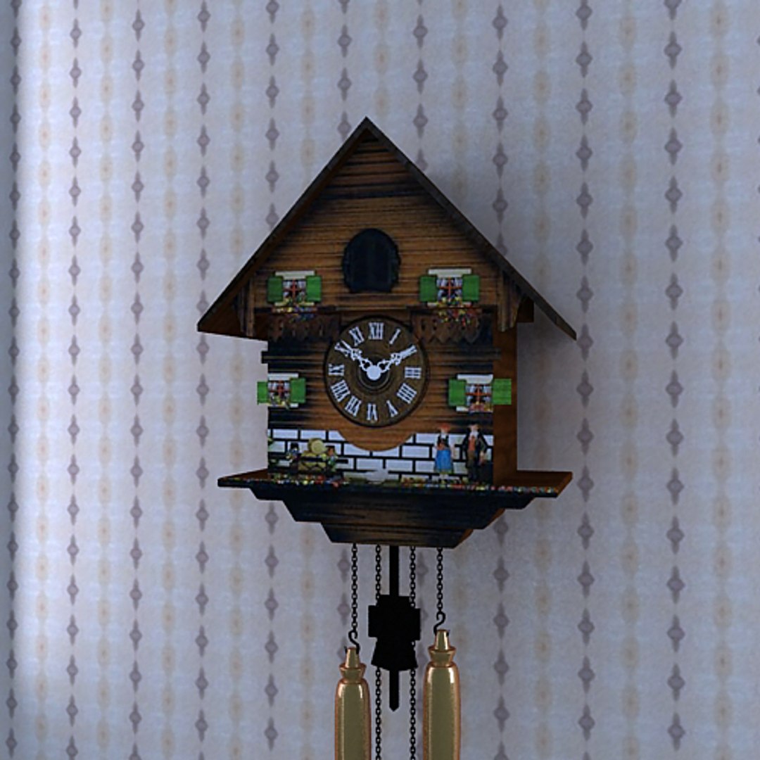 3d Model Of Cuckoo Clock