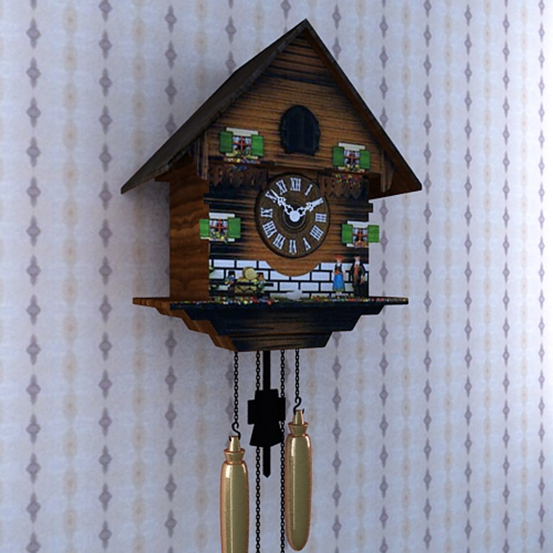 3d Model Of Cuckoo Clock
