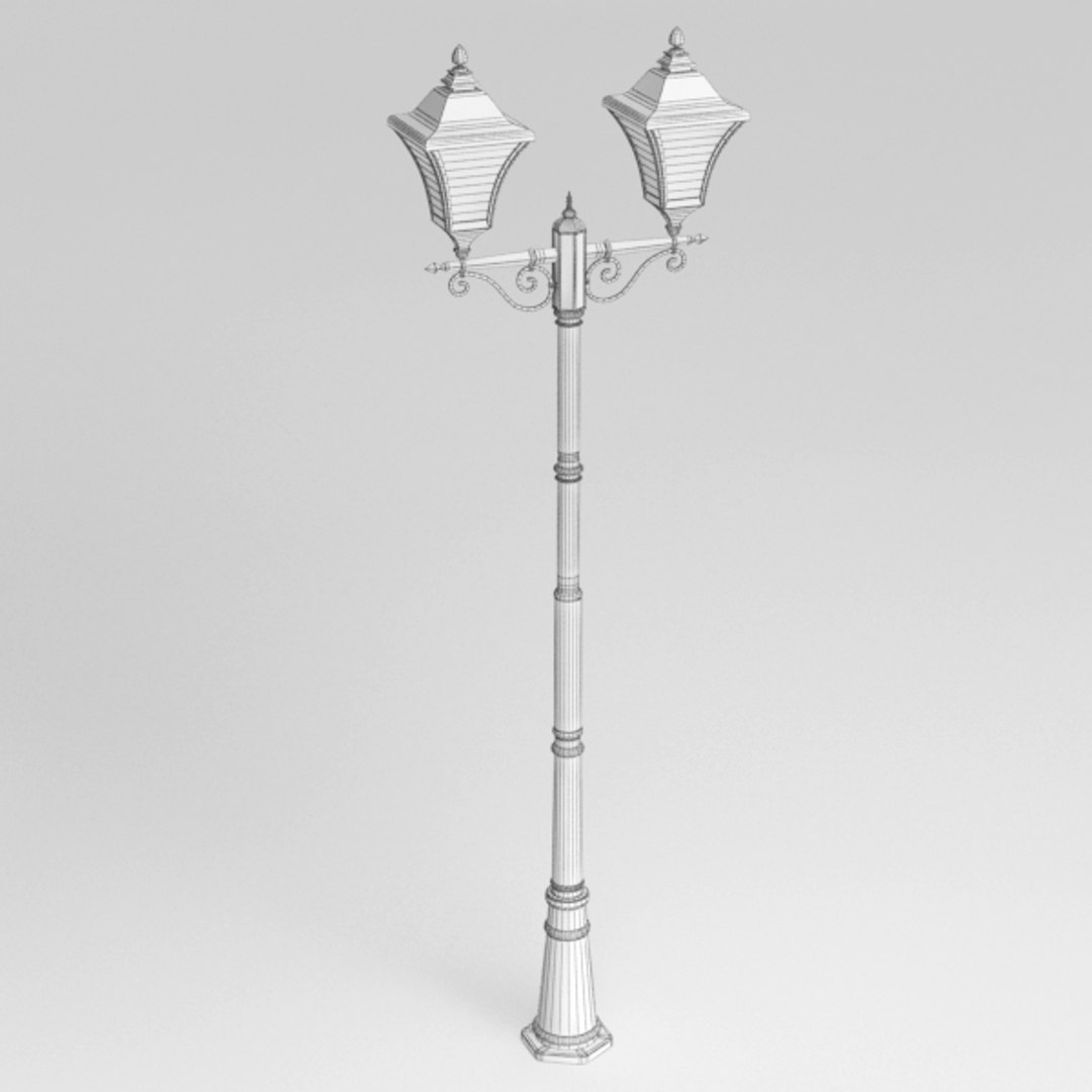 3ds max street lamp