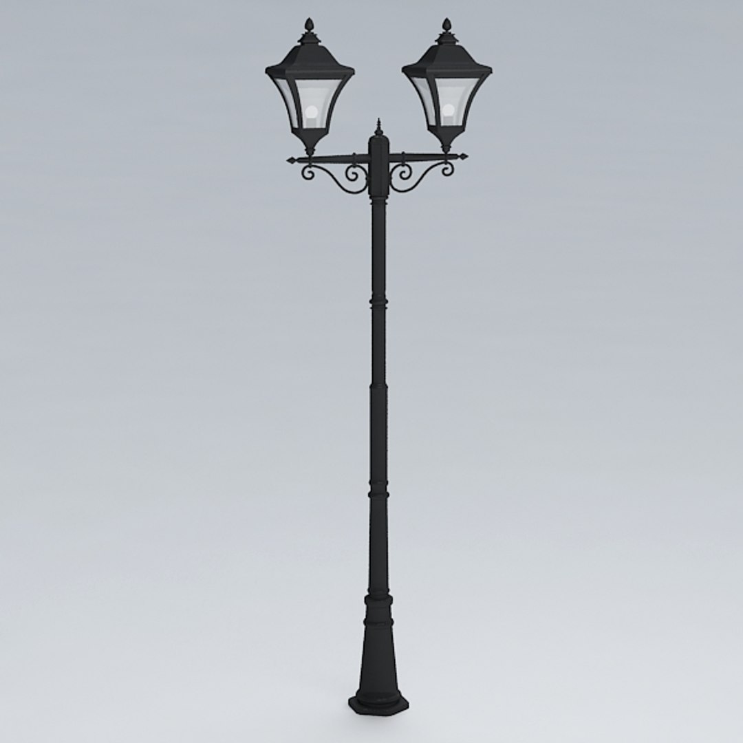 3ds max street lamp