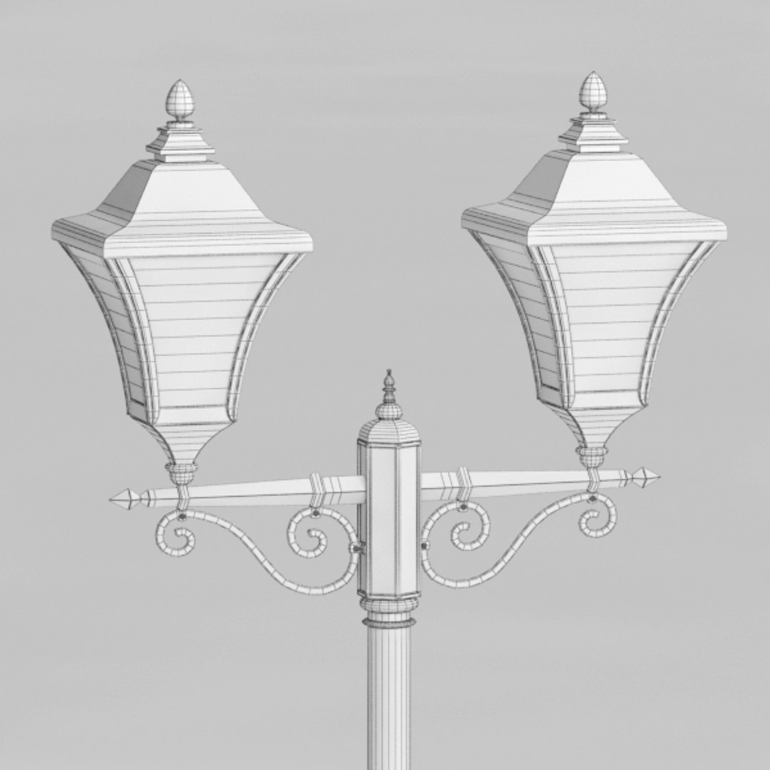 3ds max street lamp