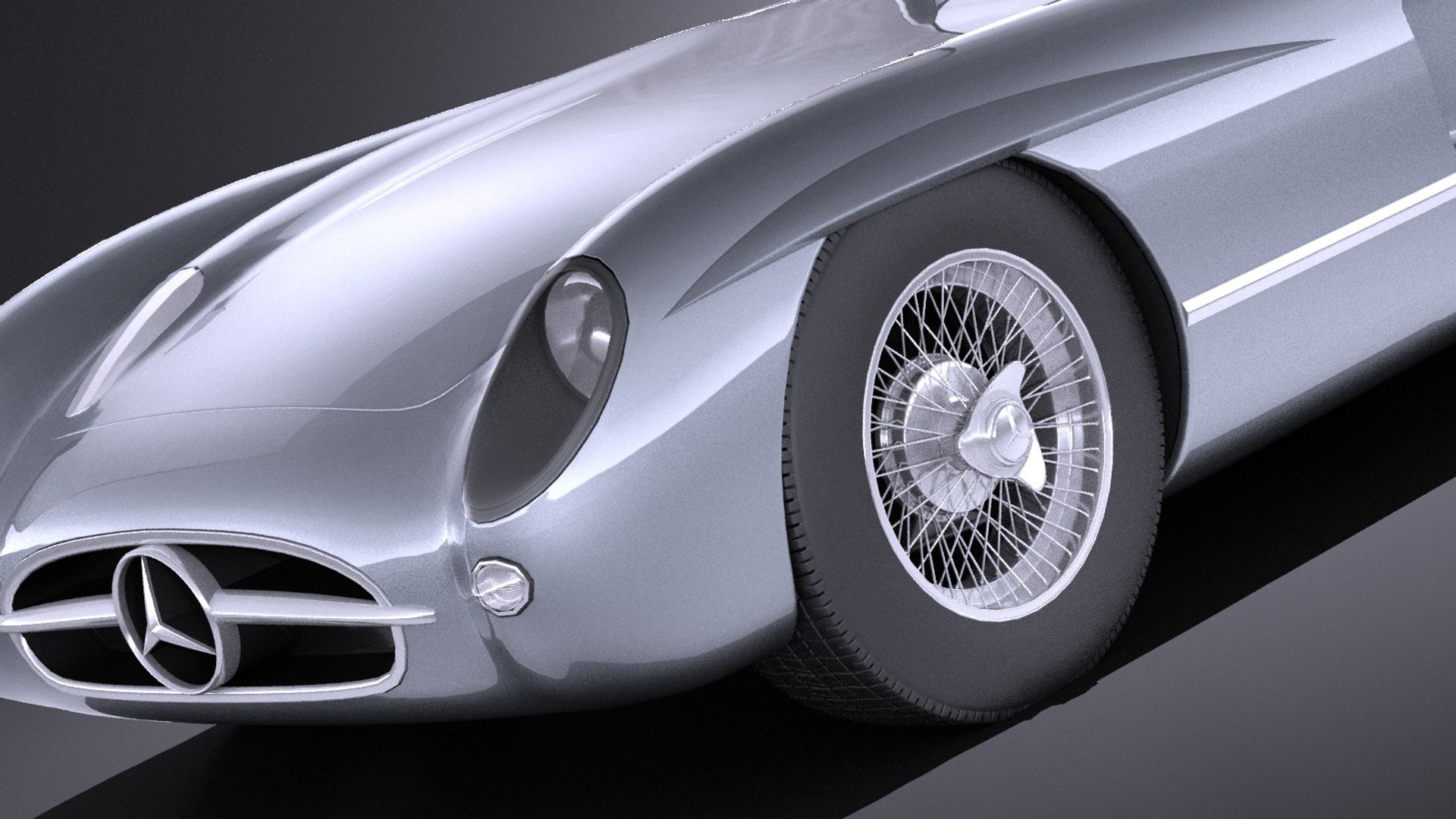 Mercedes-benz Mercedes 300 Model | 1146072 | TurboSquid