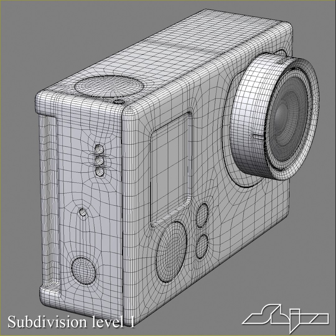 3d Max Action Camera Gopro Hero