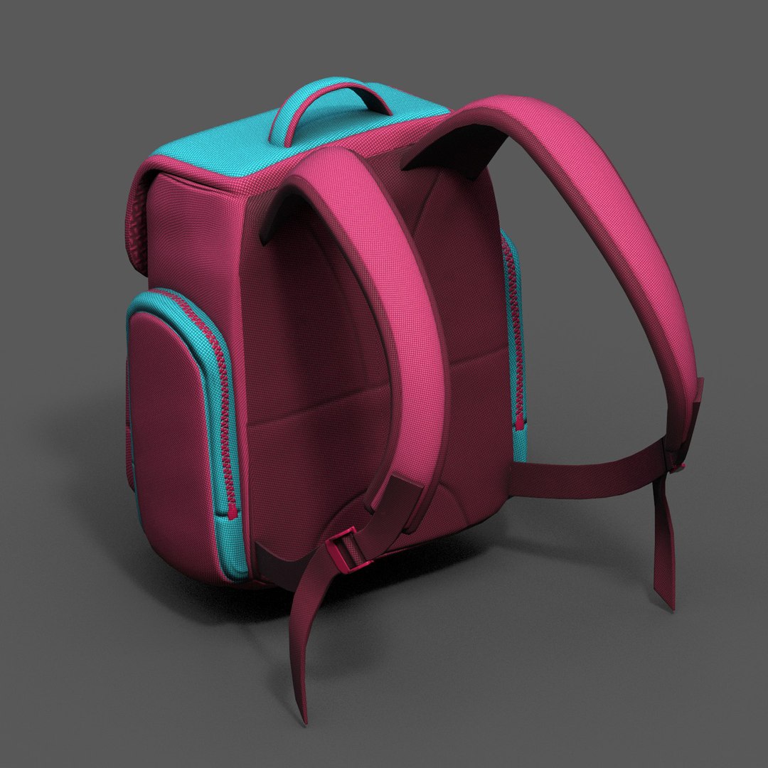3D Bag Backpack - TurboSquid 1559429