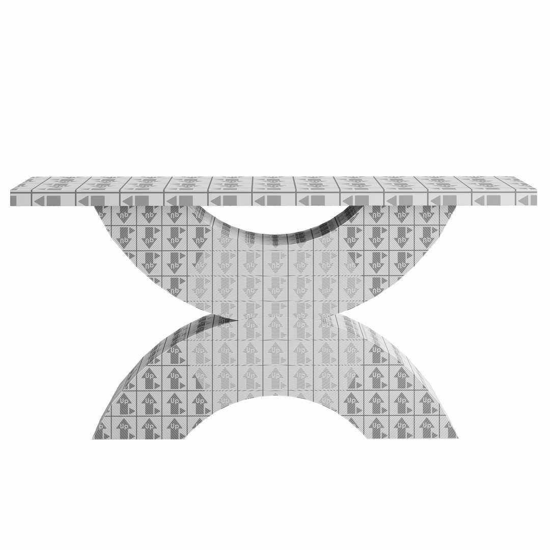 3D model Theodore Alexander Reed Console Table - TurboSquid 1784928