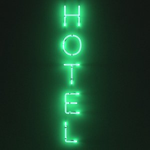 Download Free & Premium Hotel Sign 3D Models | TurboSquid