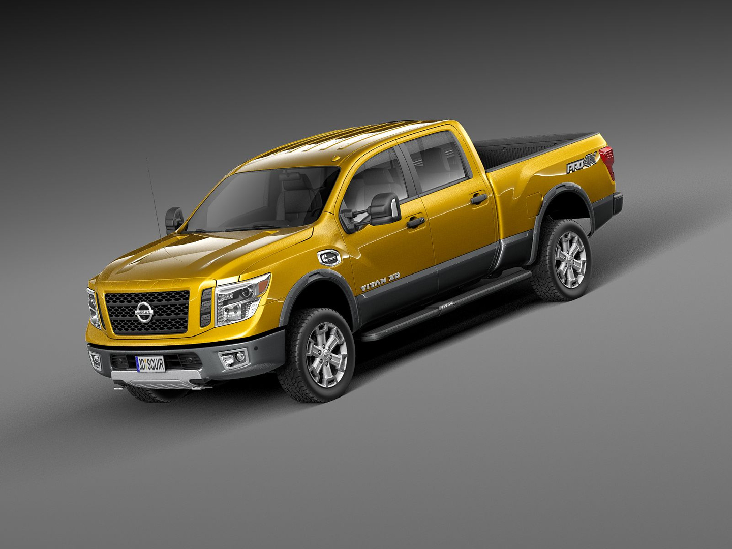 2016 Nissan Xd 3d Model