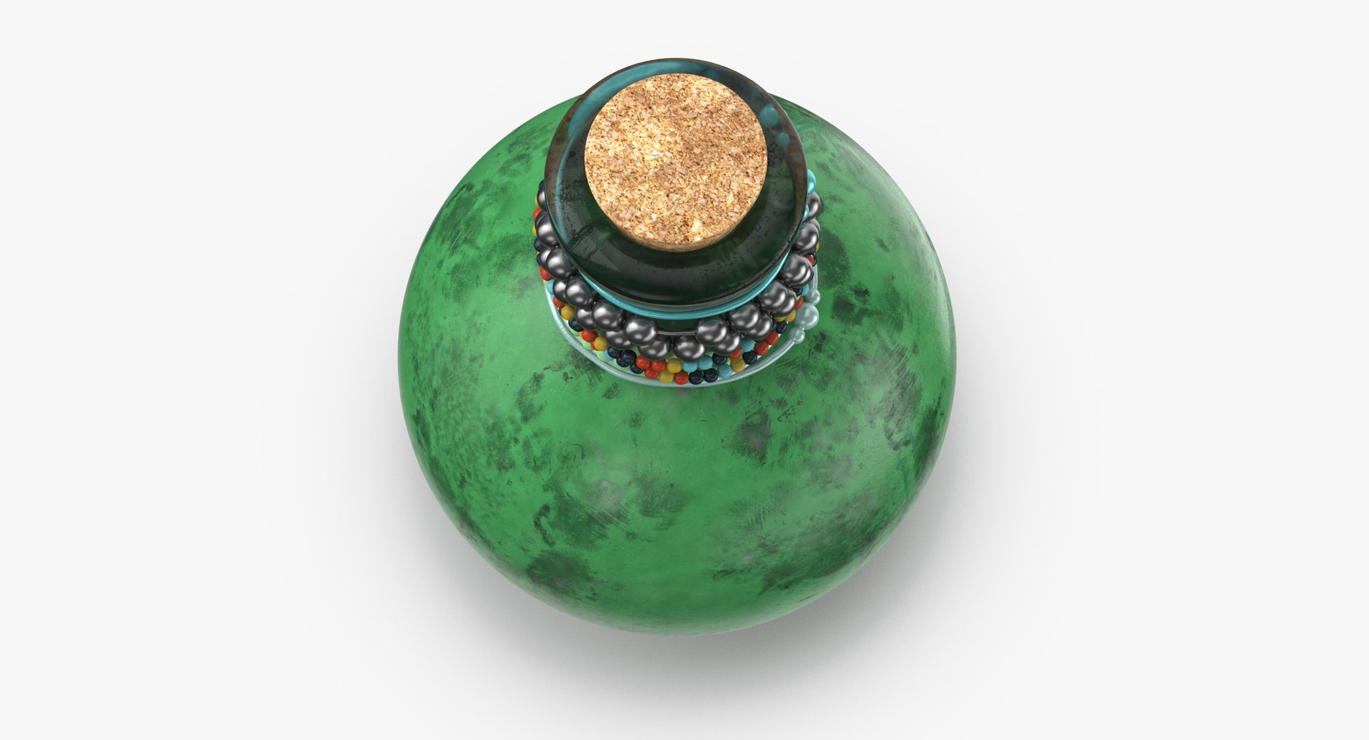 Voodoo Spirit Bottle 02 3d Max