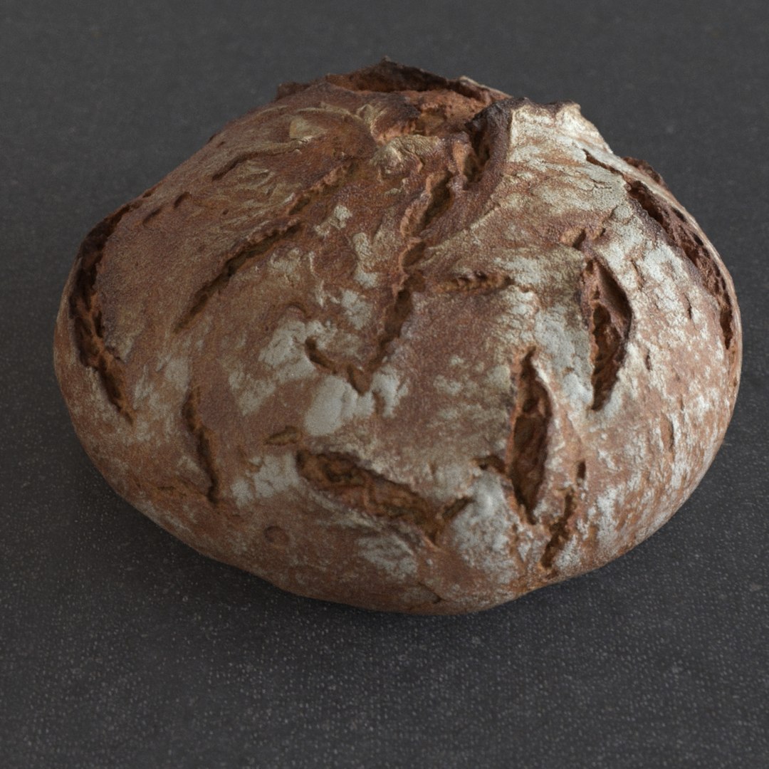3d Model Food Bread Assets