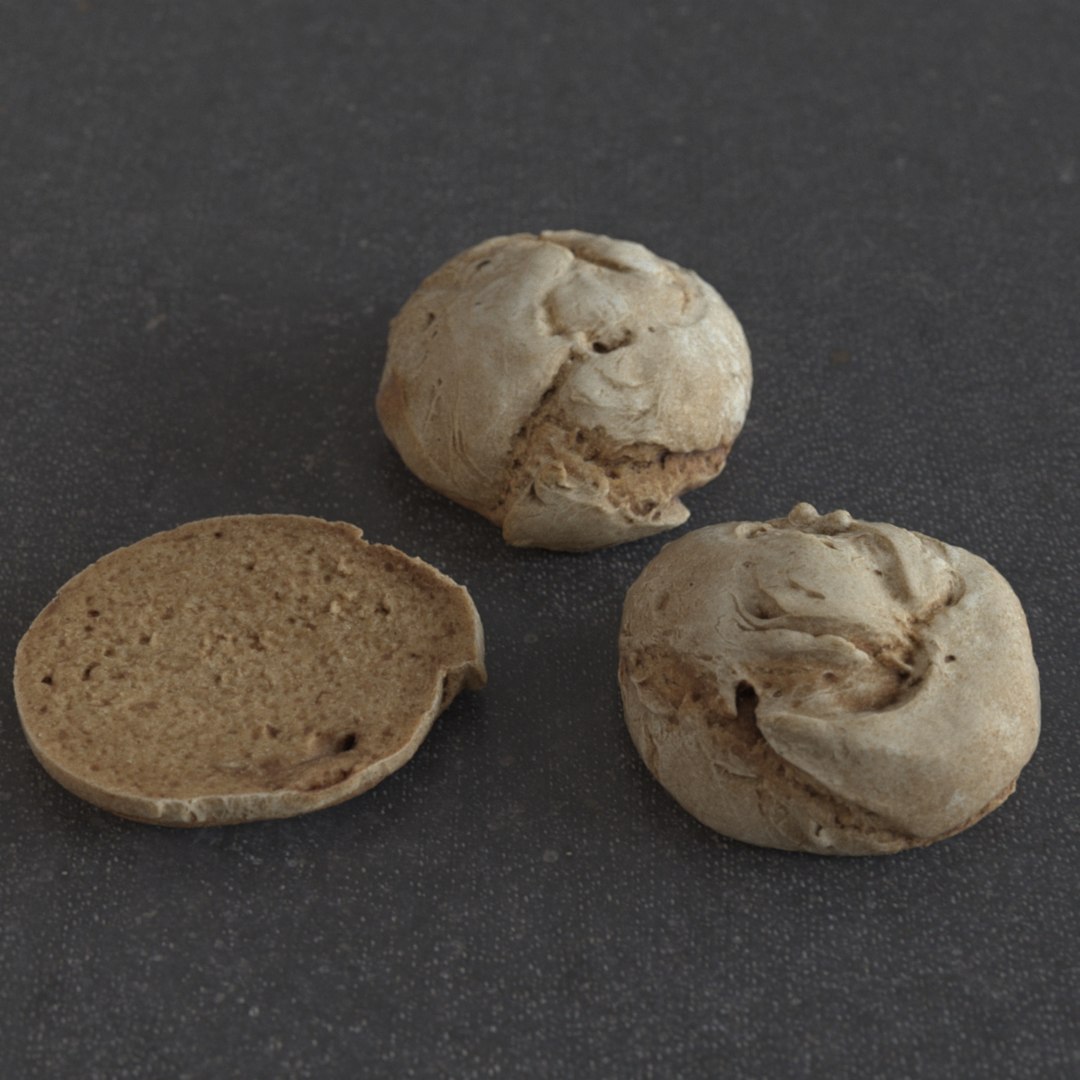 3d Model Food Bread Assets