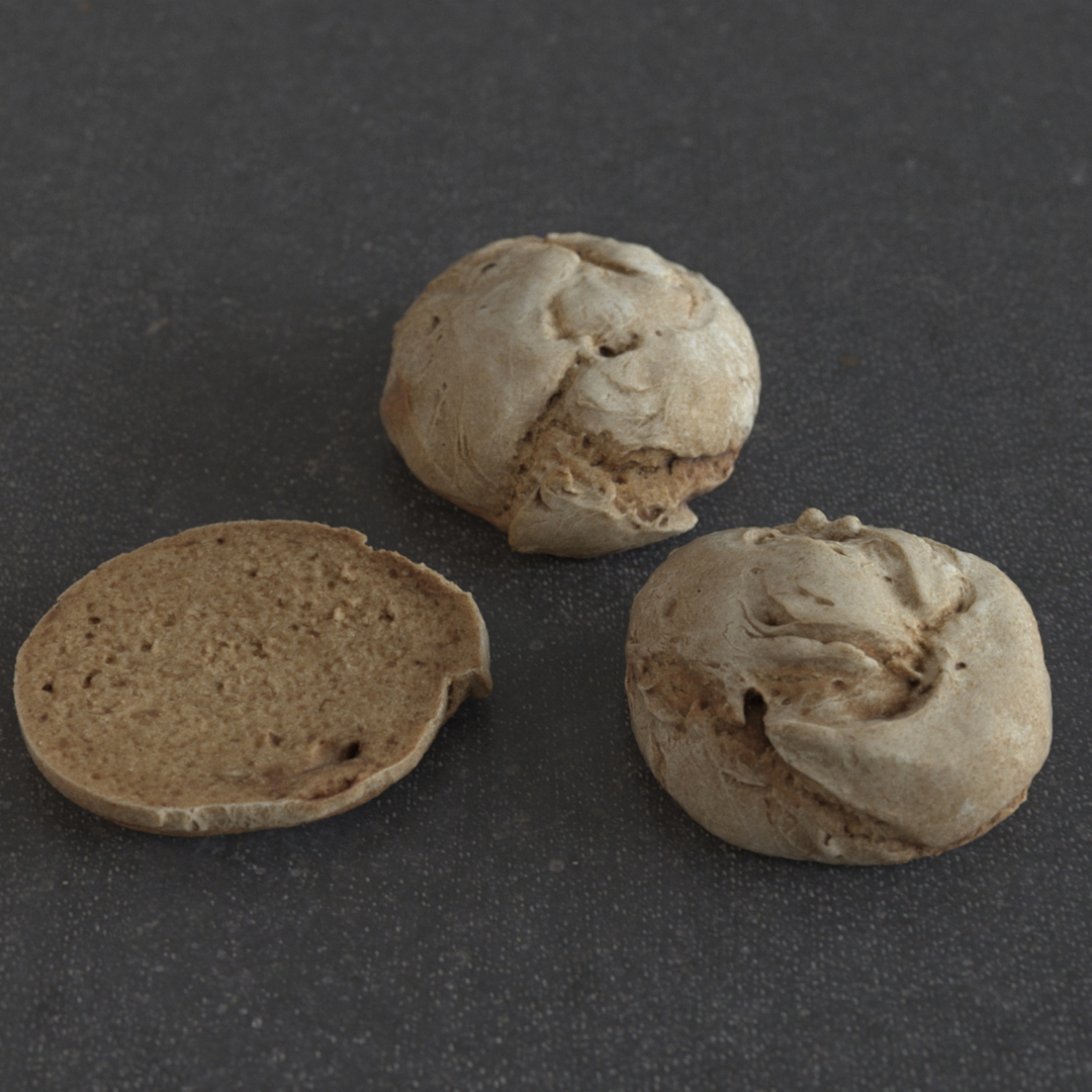 3d model food bread assets