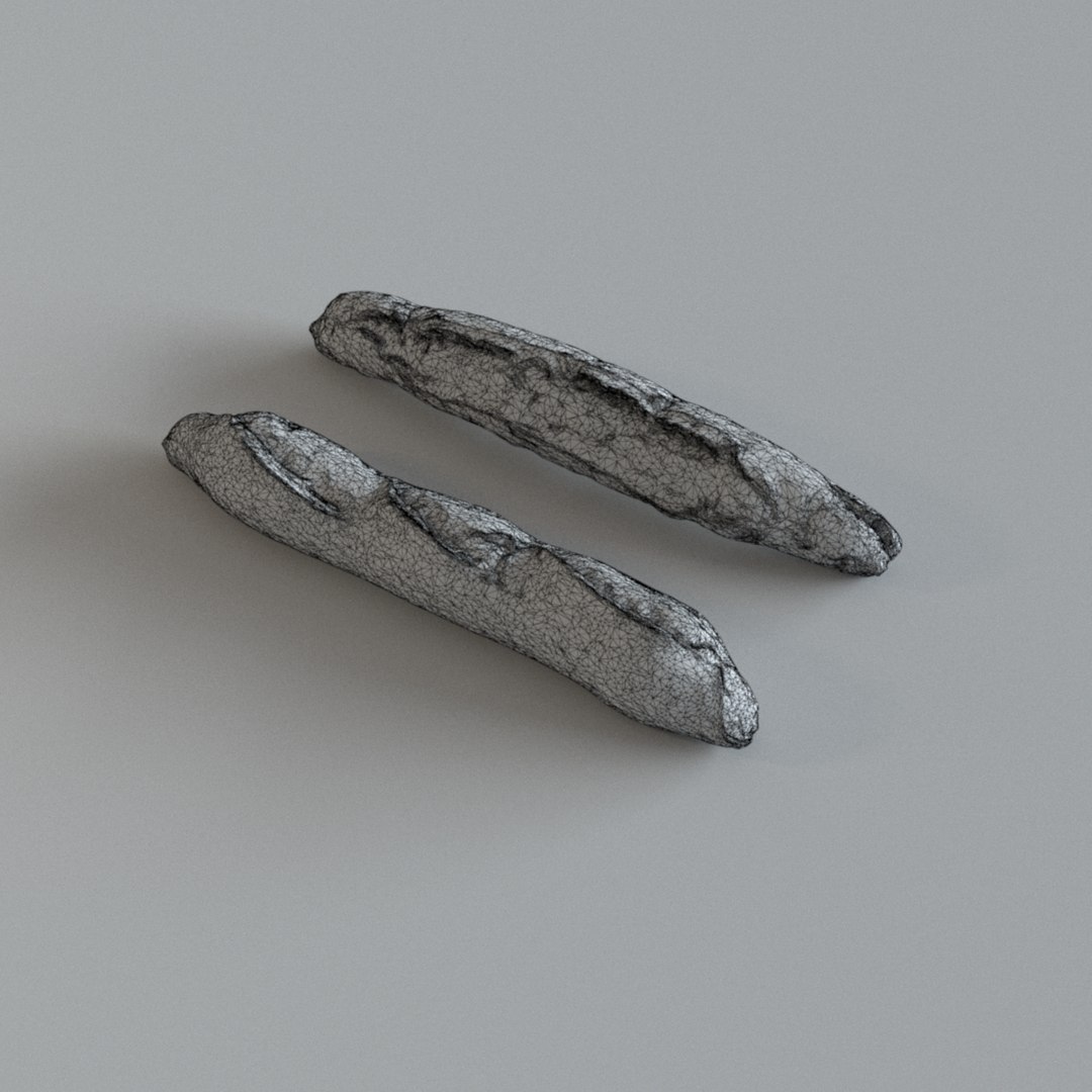 3d Model Food Bread Assets