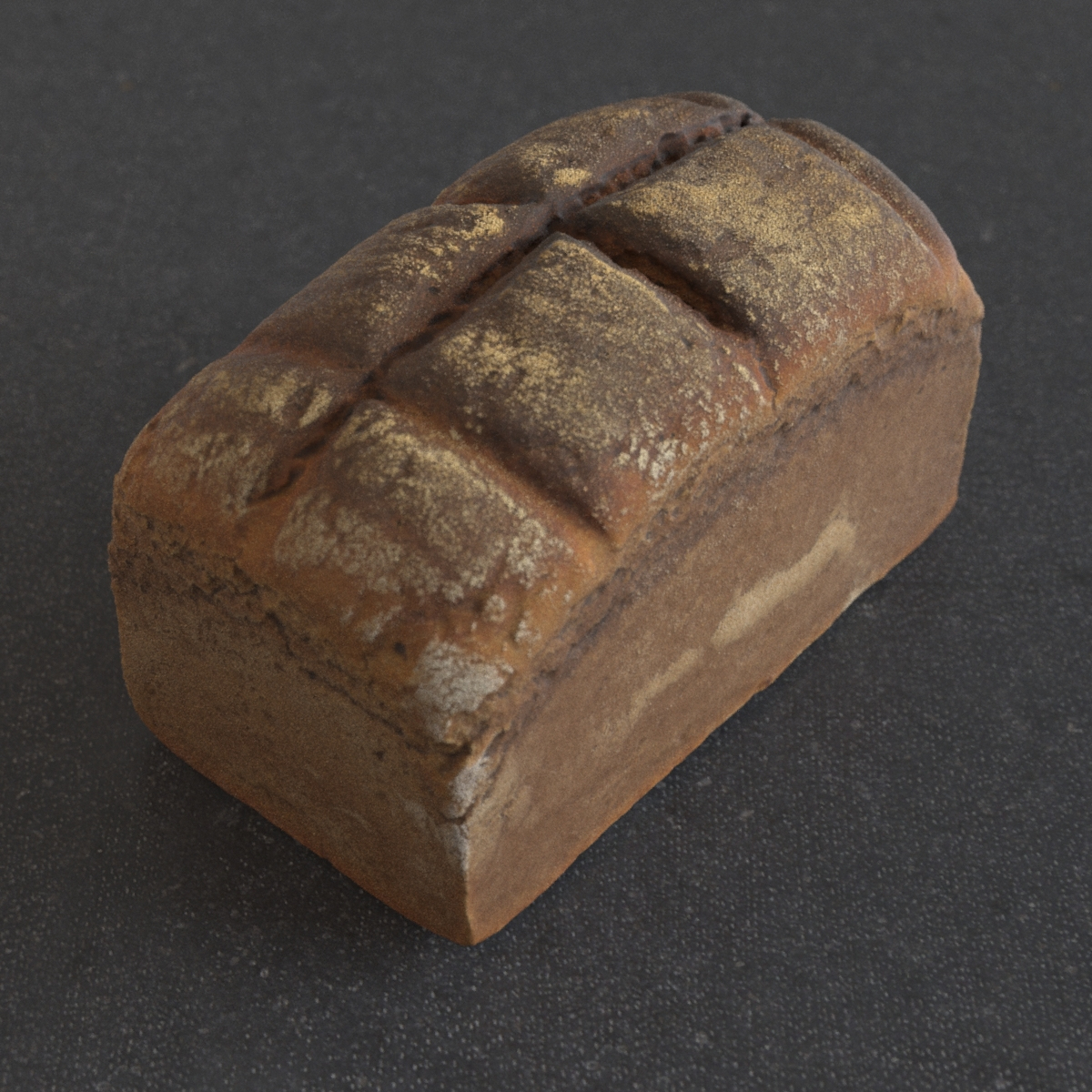 3d model food bread assets