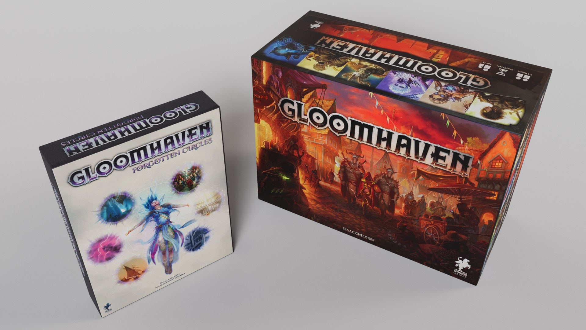 Board Game Gloomhaven 3D - TurboSquid 2080225