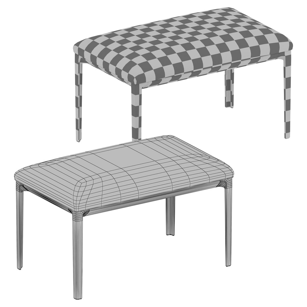 3D model Able Bench by Bensen - TurboSquid 1828399