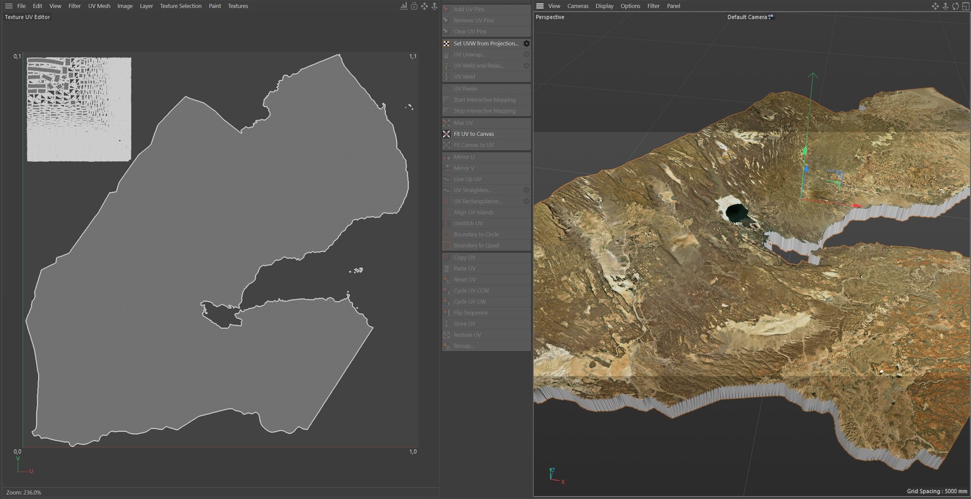 3D Model Djibouti Terrain Map - TurboSquid 2336021