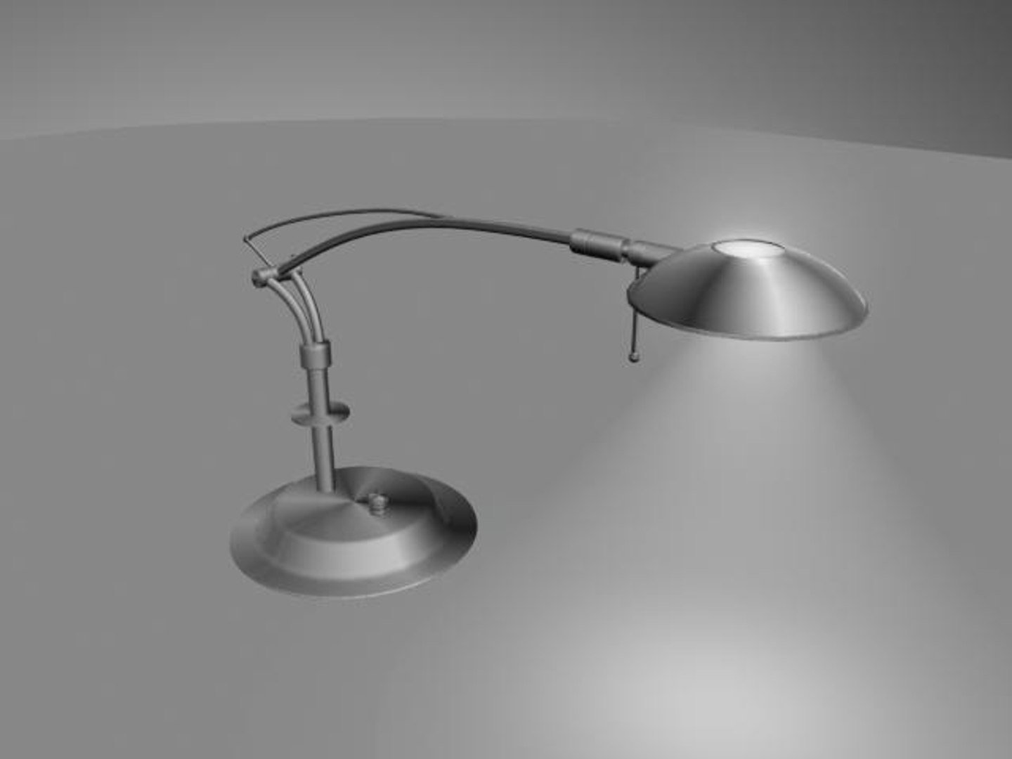 3d Table Lamp Model