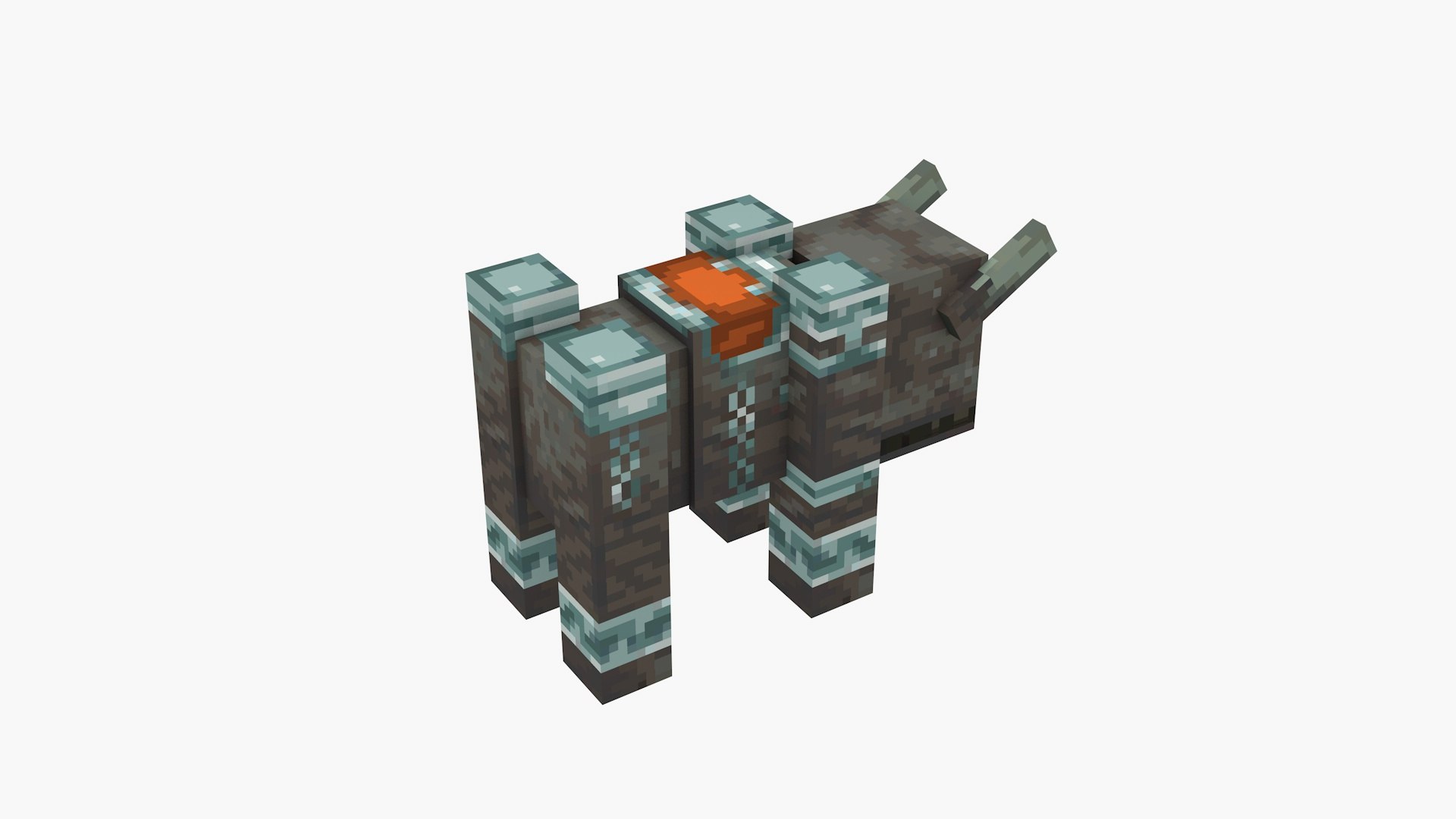 Ravager Minecraft 3D Model - TurboSquid 2364689