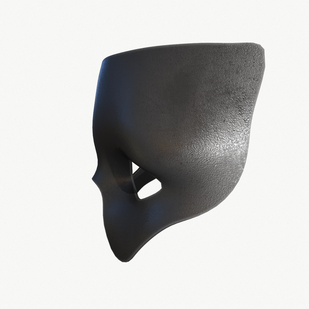 Stl Black Mask 3D Model - TurboSquid 1409549