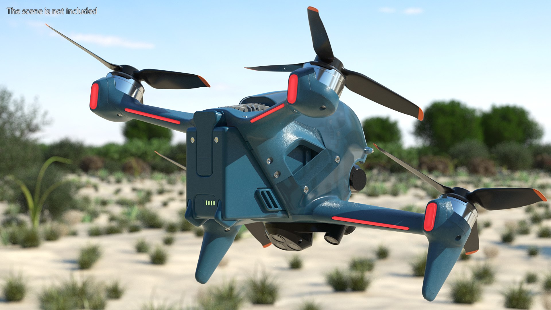 High Speed Drone Rigged 3D model - TurboSquid 1783986