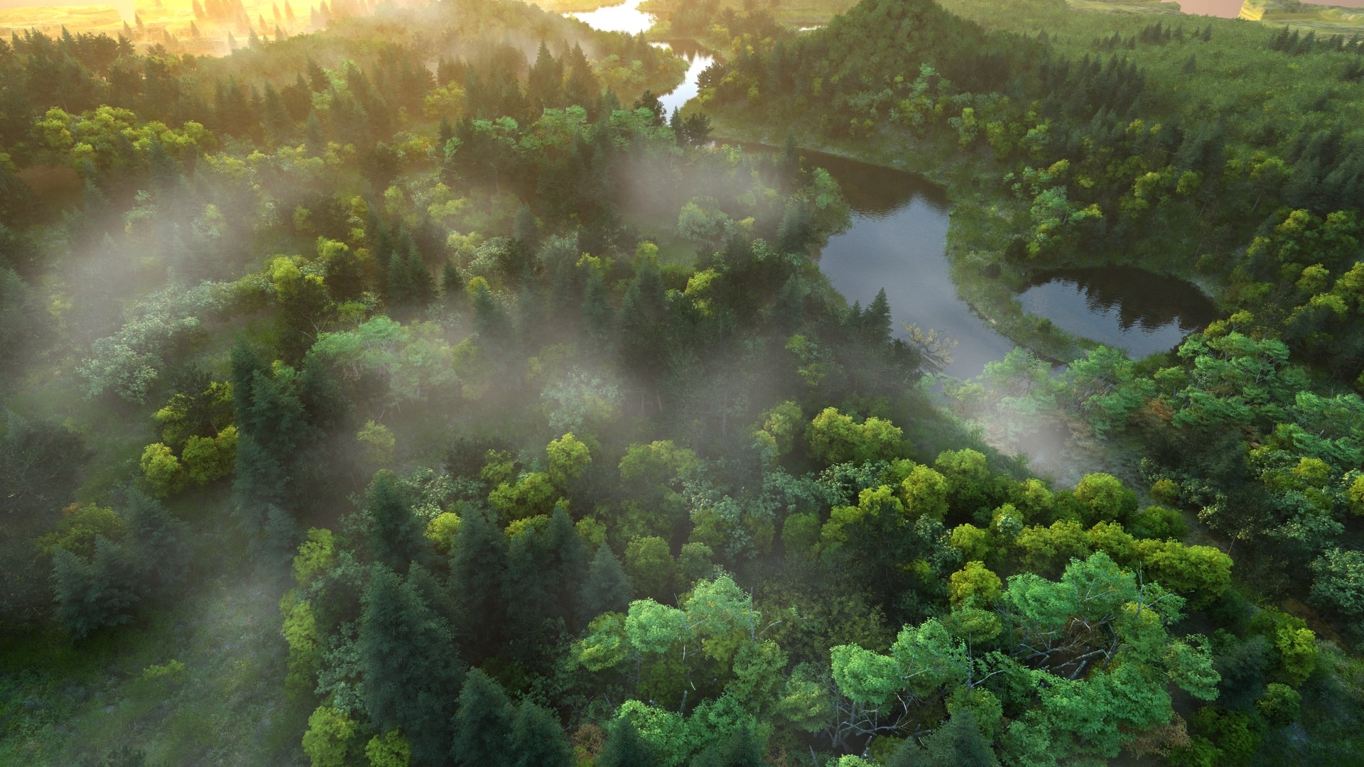 River Stream Water Wetland Model - TurboSquid 2225093