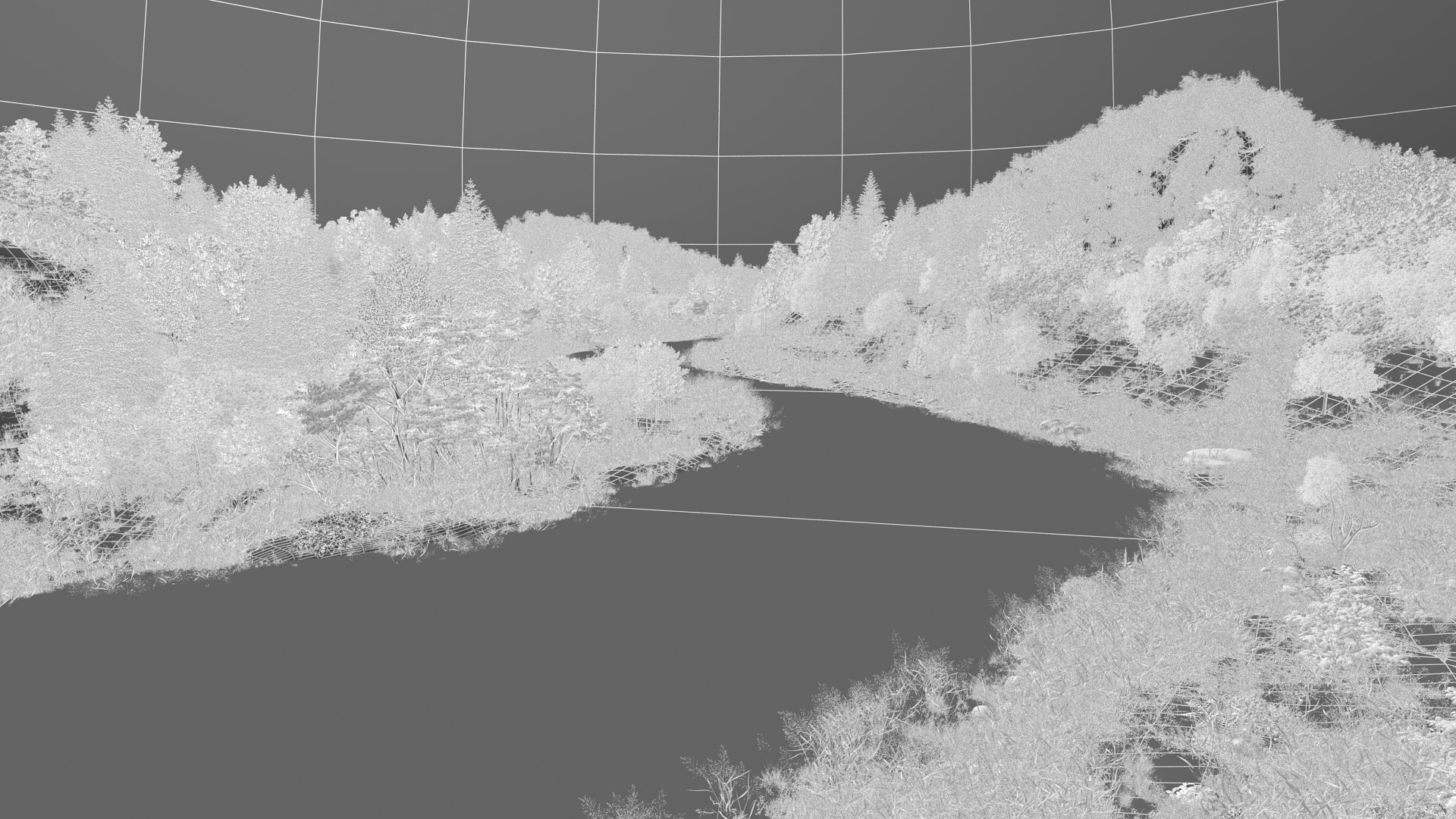 River Stream Water Wetland Model - TurboSquid 2225093