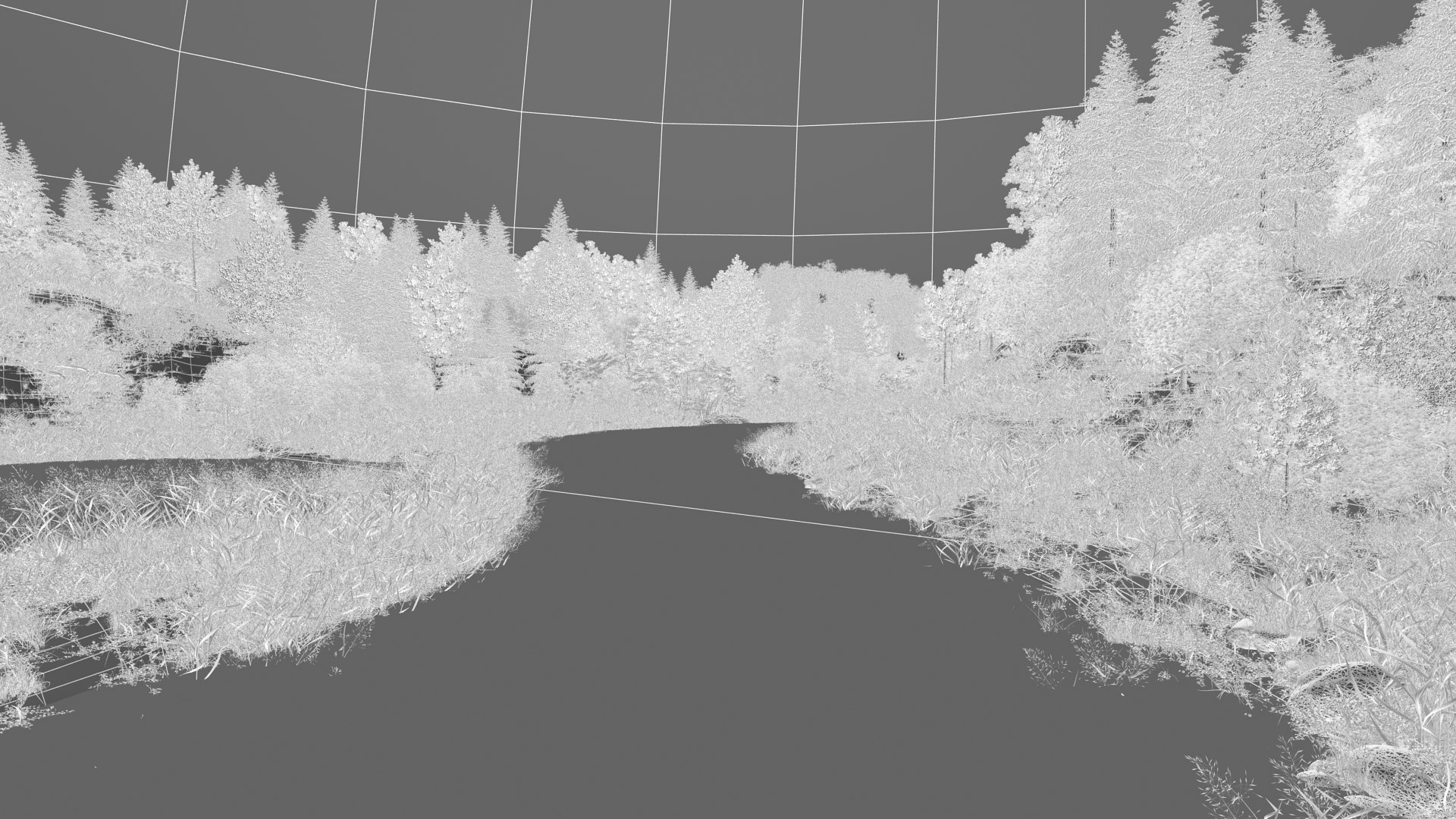 River Stream Water Wetland Model - TurboSquid 2225093