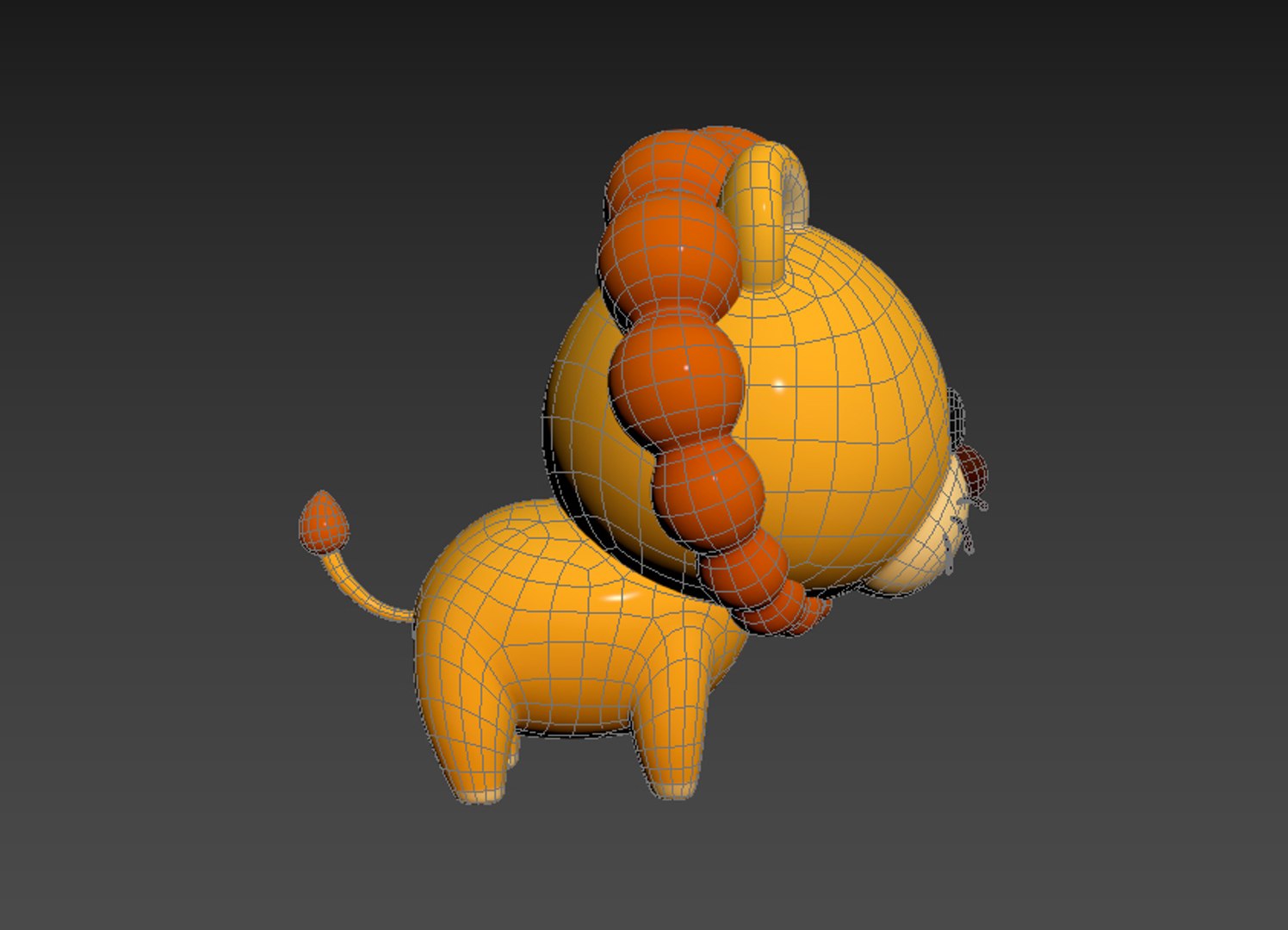 3D model lion character - TurboSquid 1646124
