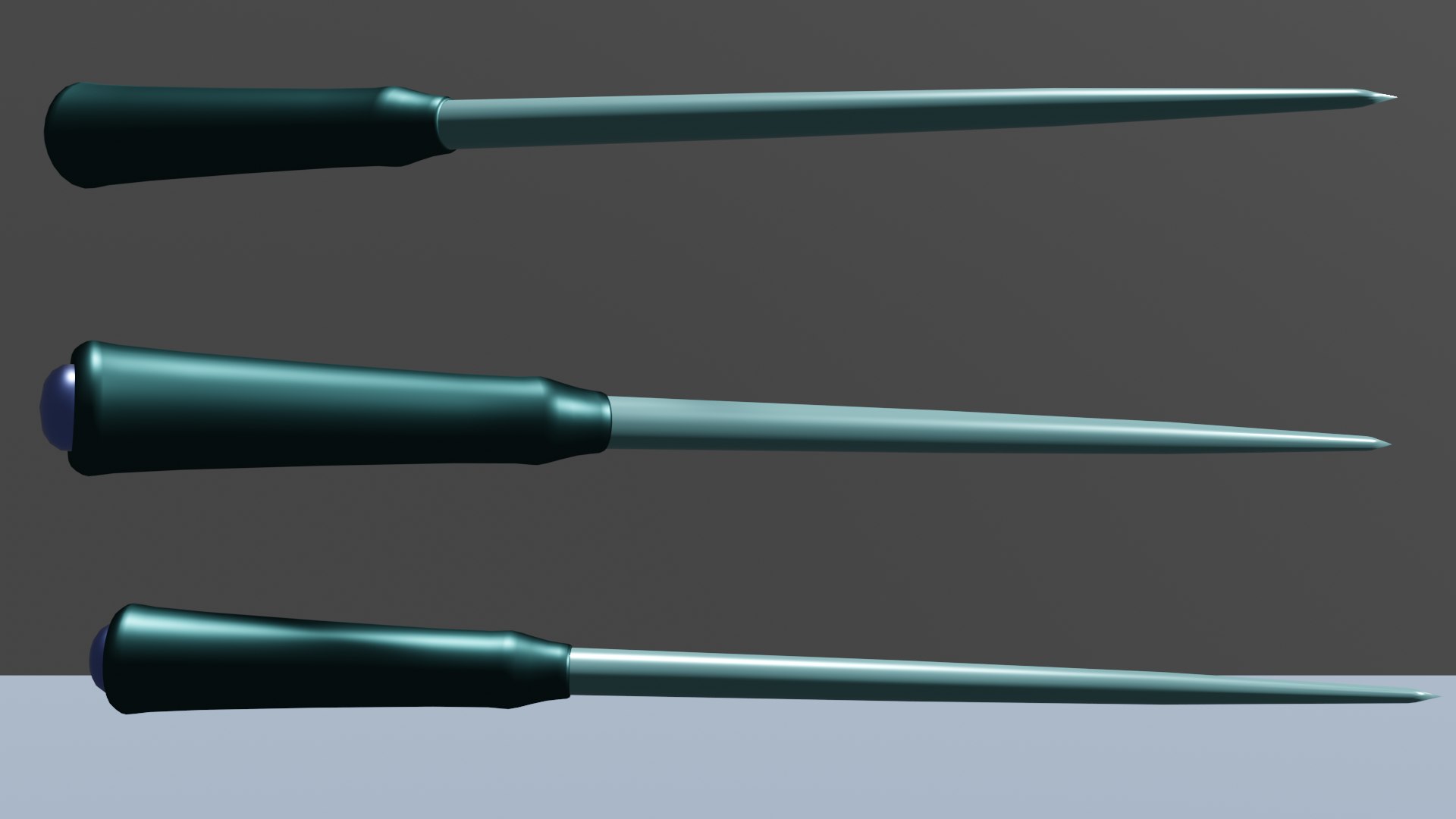 Icy Magic Wand 3D Model - TurboSquid 2044790