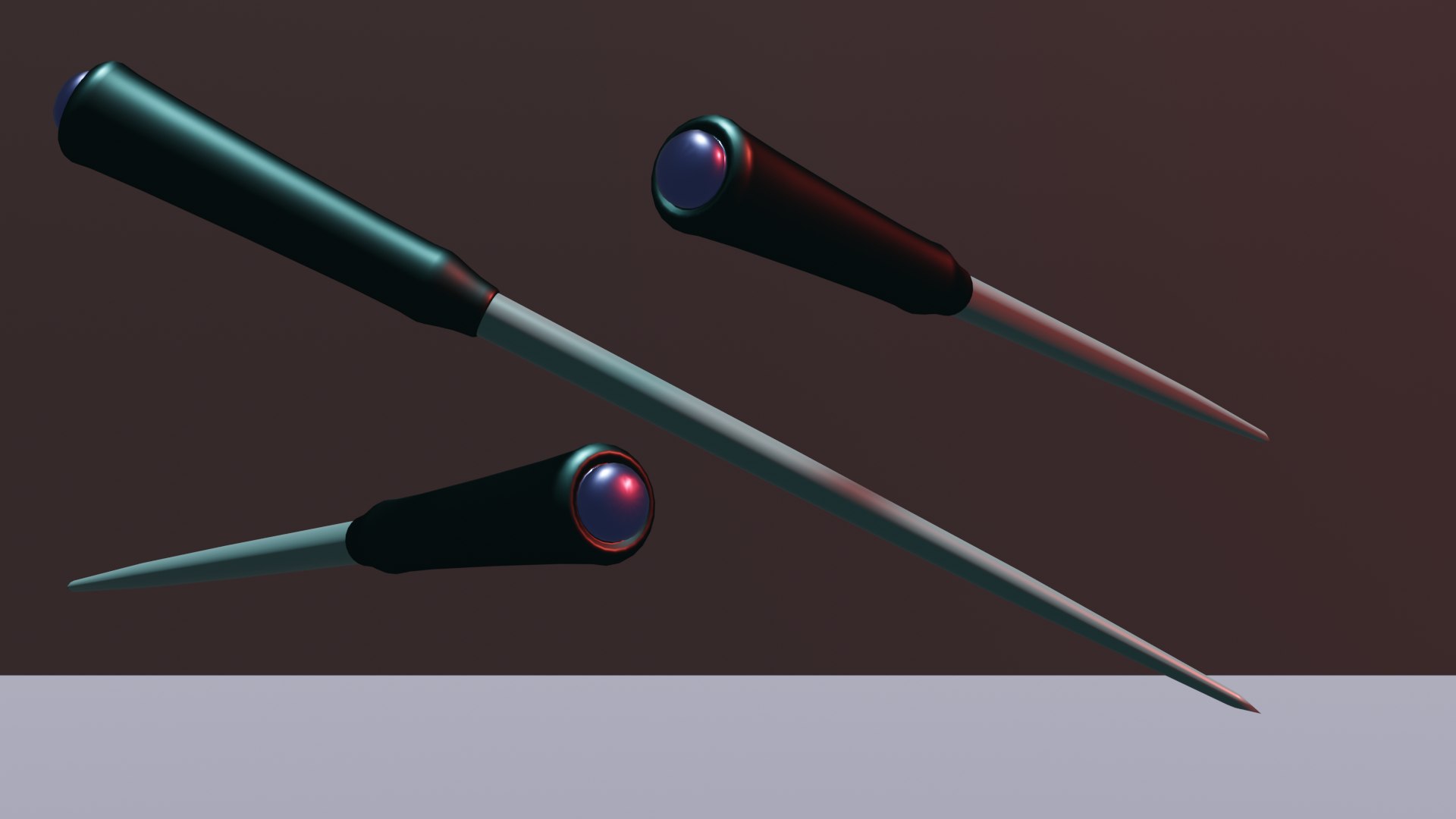 Icy Magic Wand 3D Model - TurboSquid 2044790