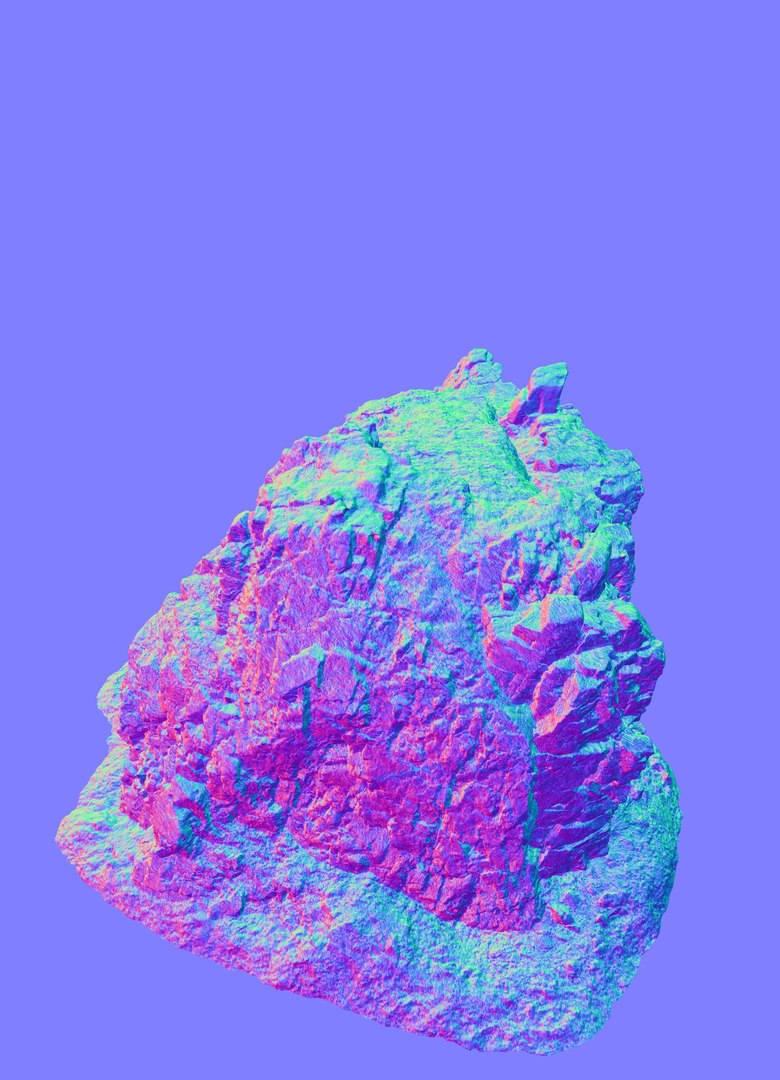 3D Rock Mountain A1 Model - TurboSquid 2324250