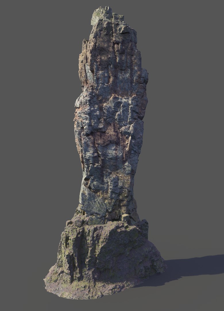 3D Rock Mountain A1 Model - TurboSquid 2324250