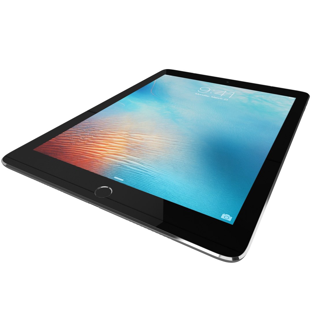 realistic apple ipad pro max