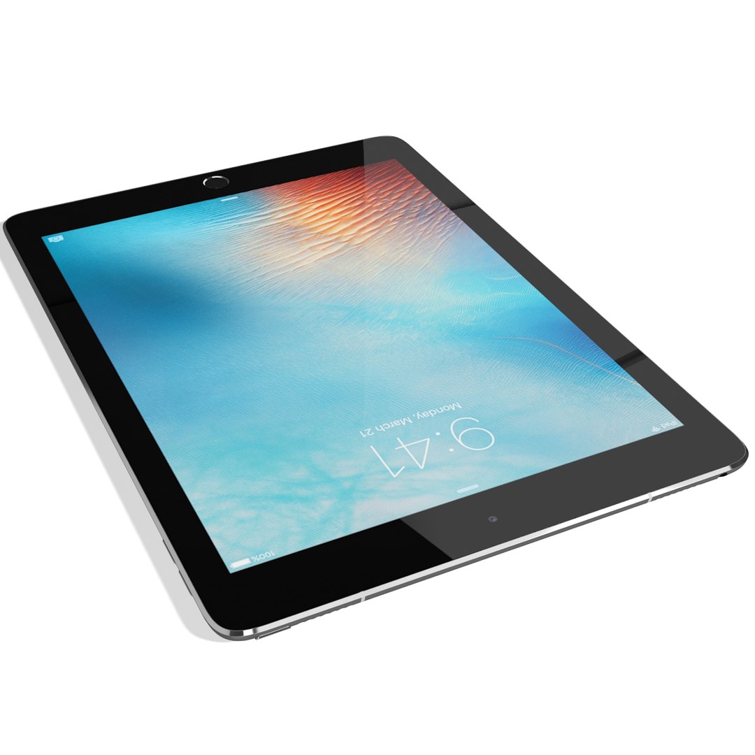 realistic apple ipad pro max