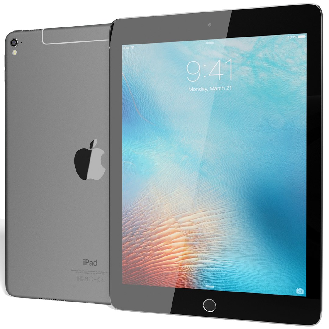 realistic apple ipad pro max